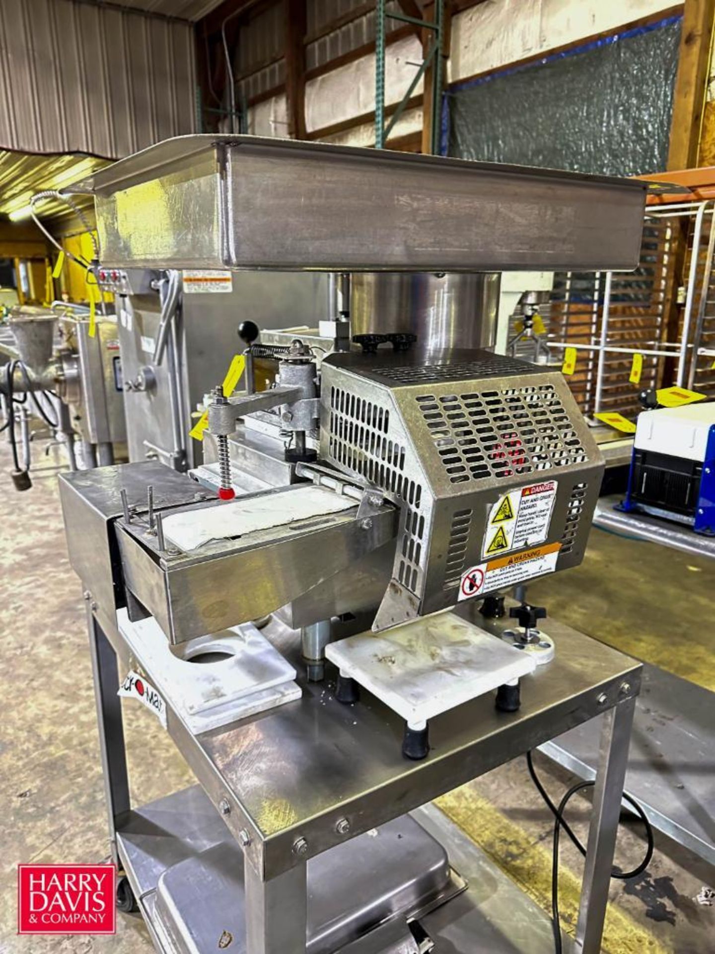 Patty-O-Matic Patty Former, Model: 330PUB, S/N: 11162 with S/S Cart ...