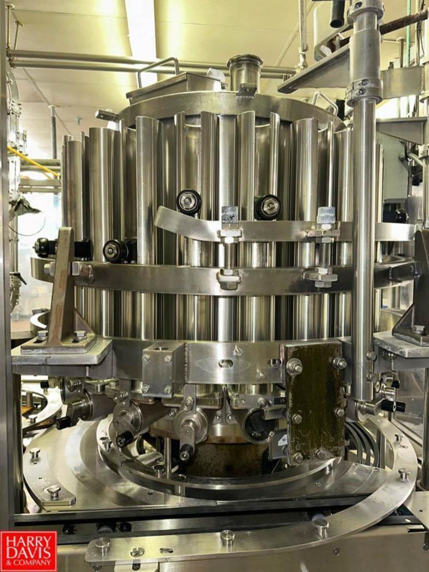 Elmar 21-Valve Filler, Model: RPE-721/9TRH, S/N: EM08-8019 with 9-Head ...