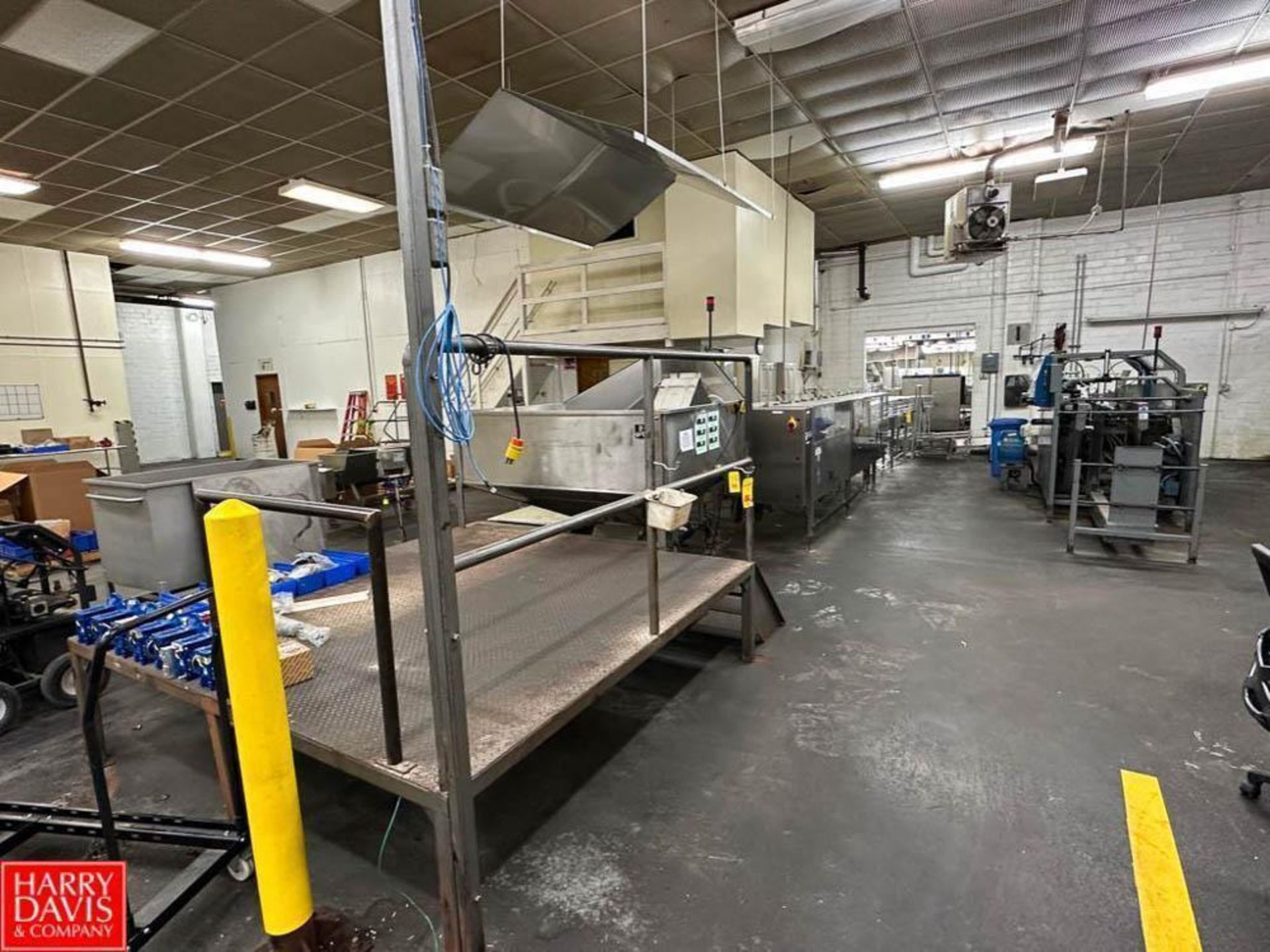 BULK BID (Lots: 78-94): Elmar 21-Valve Filling Line with AROL 8-Head ...