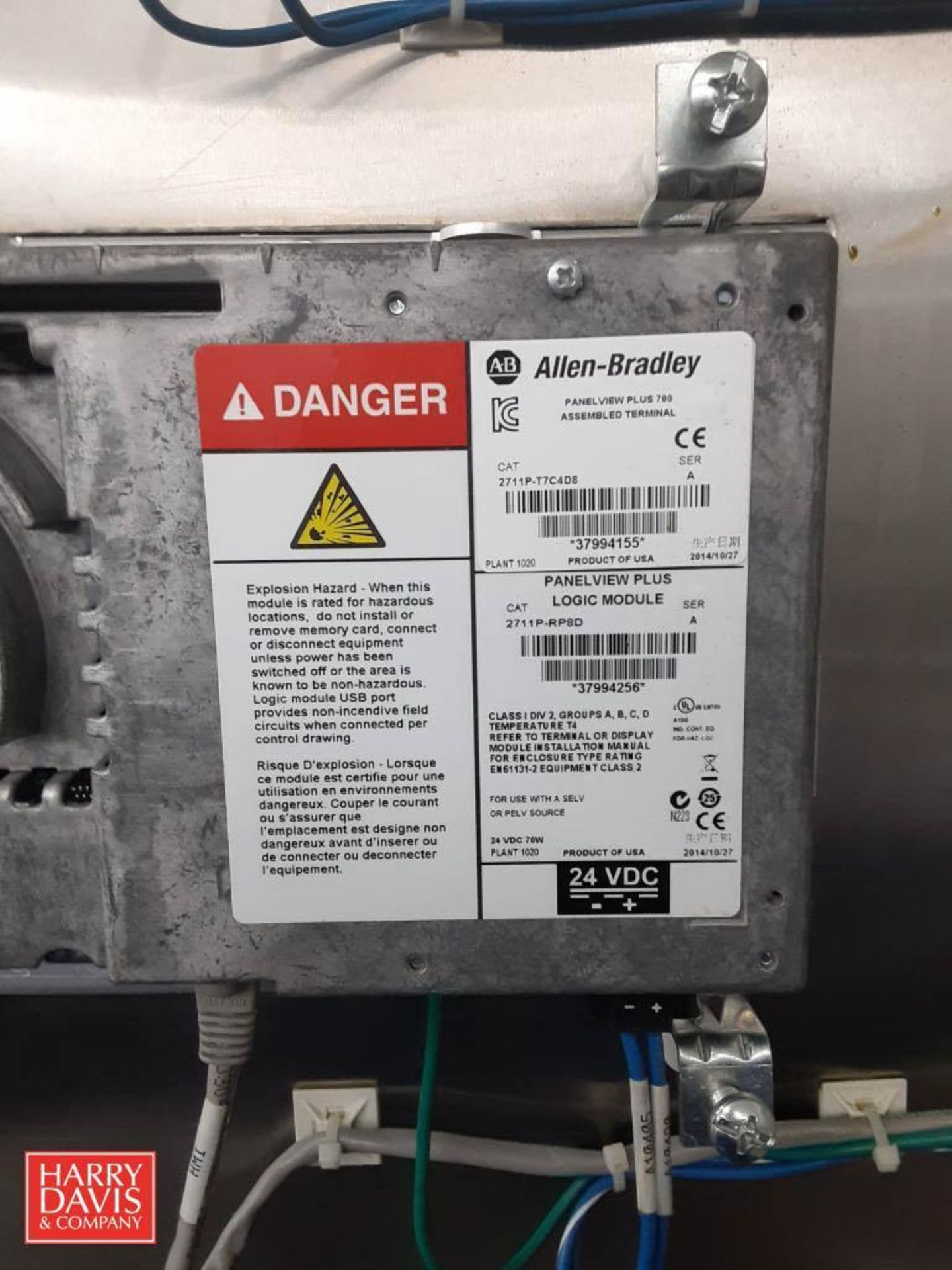 S/S Operator Control Panel: 36" Width x 48" High x 12" Depth with ...