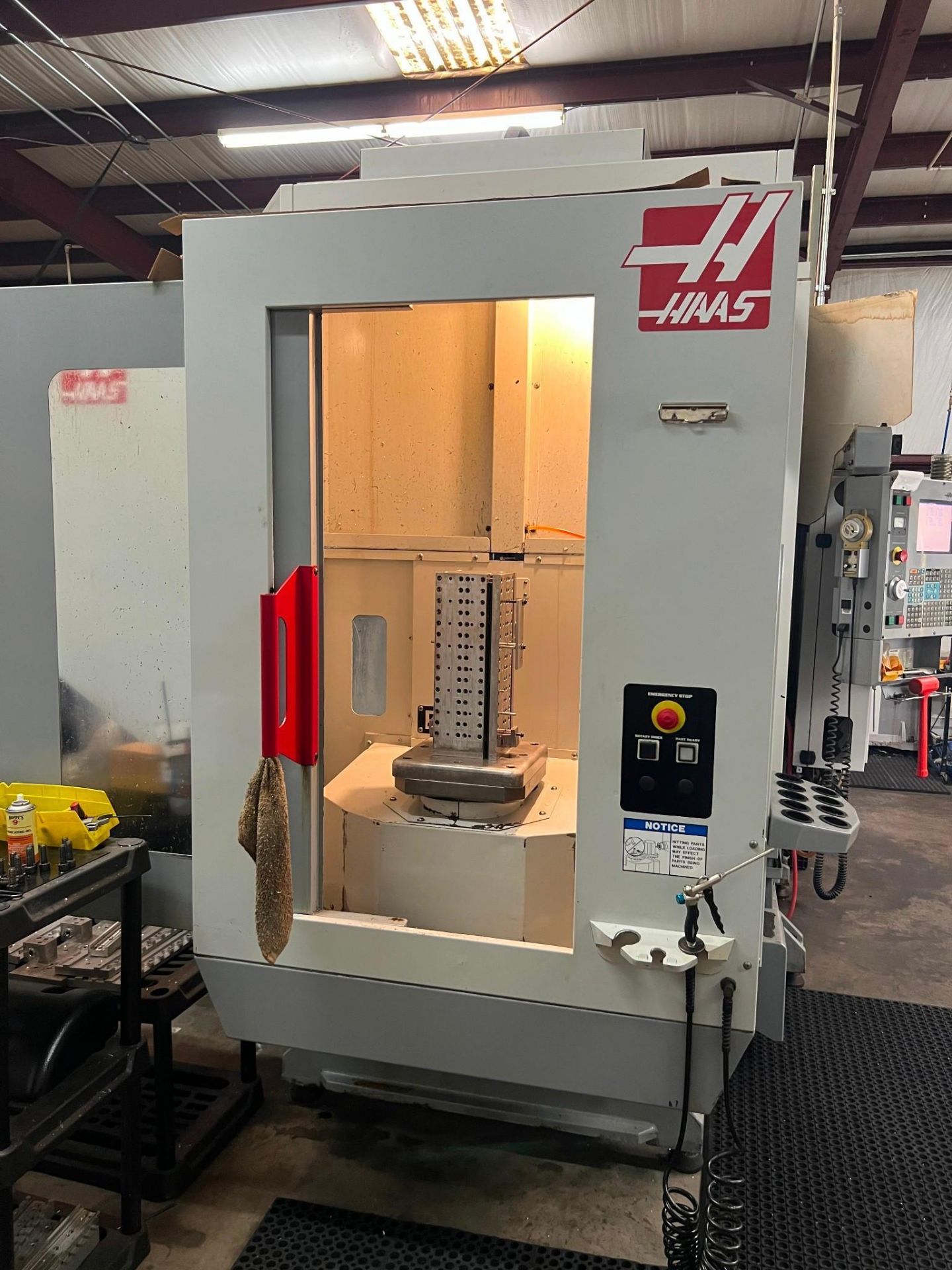 Haas EC300 Horizontal Machine Center, 12" dual pallets, inline direc ...