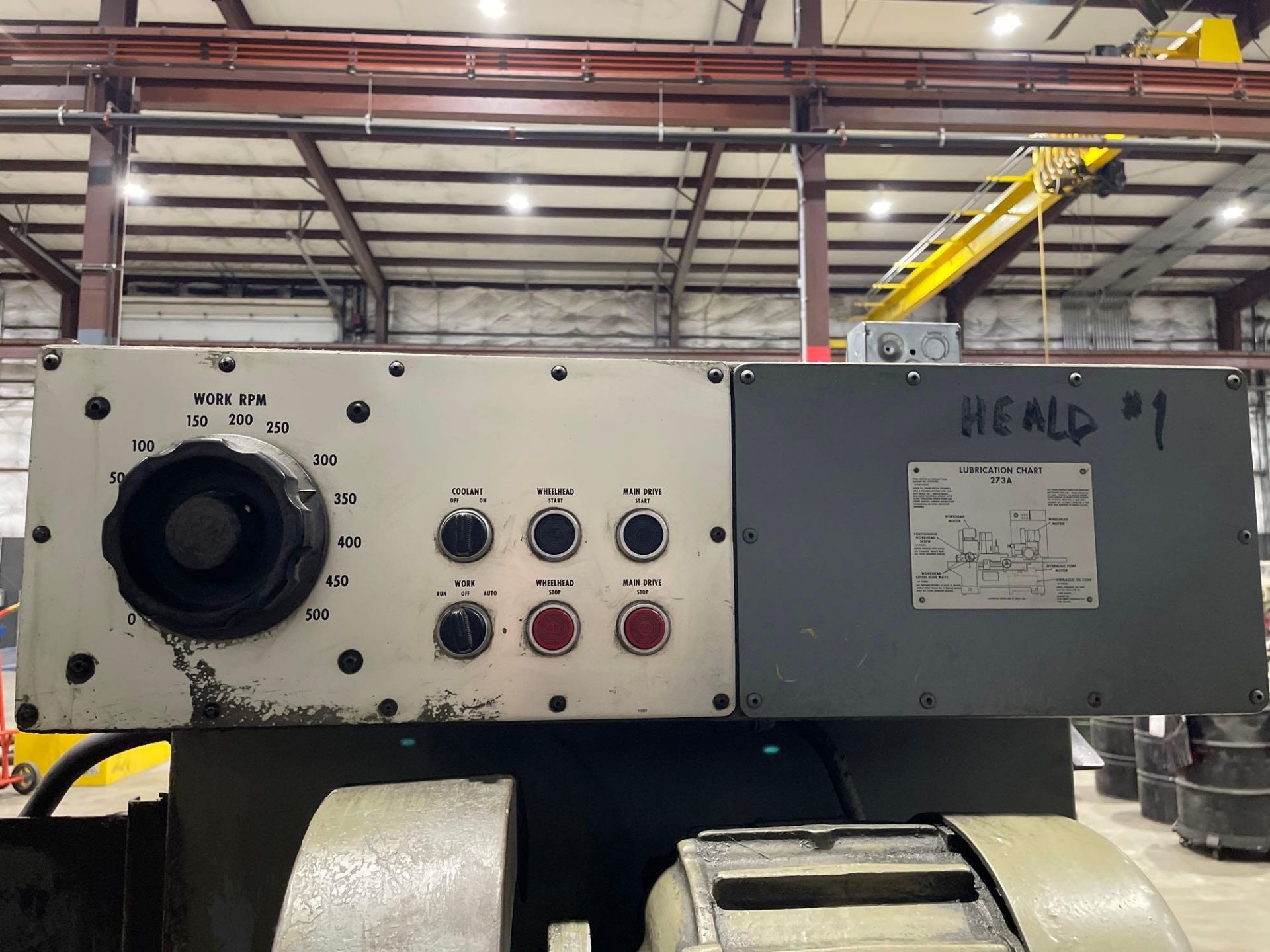 Heald Universal Internal Grinder Model 273A, 12” Chuck with 2 Piece ...