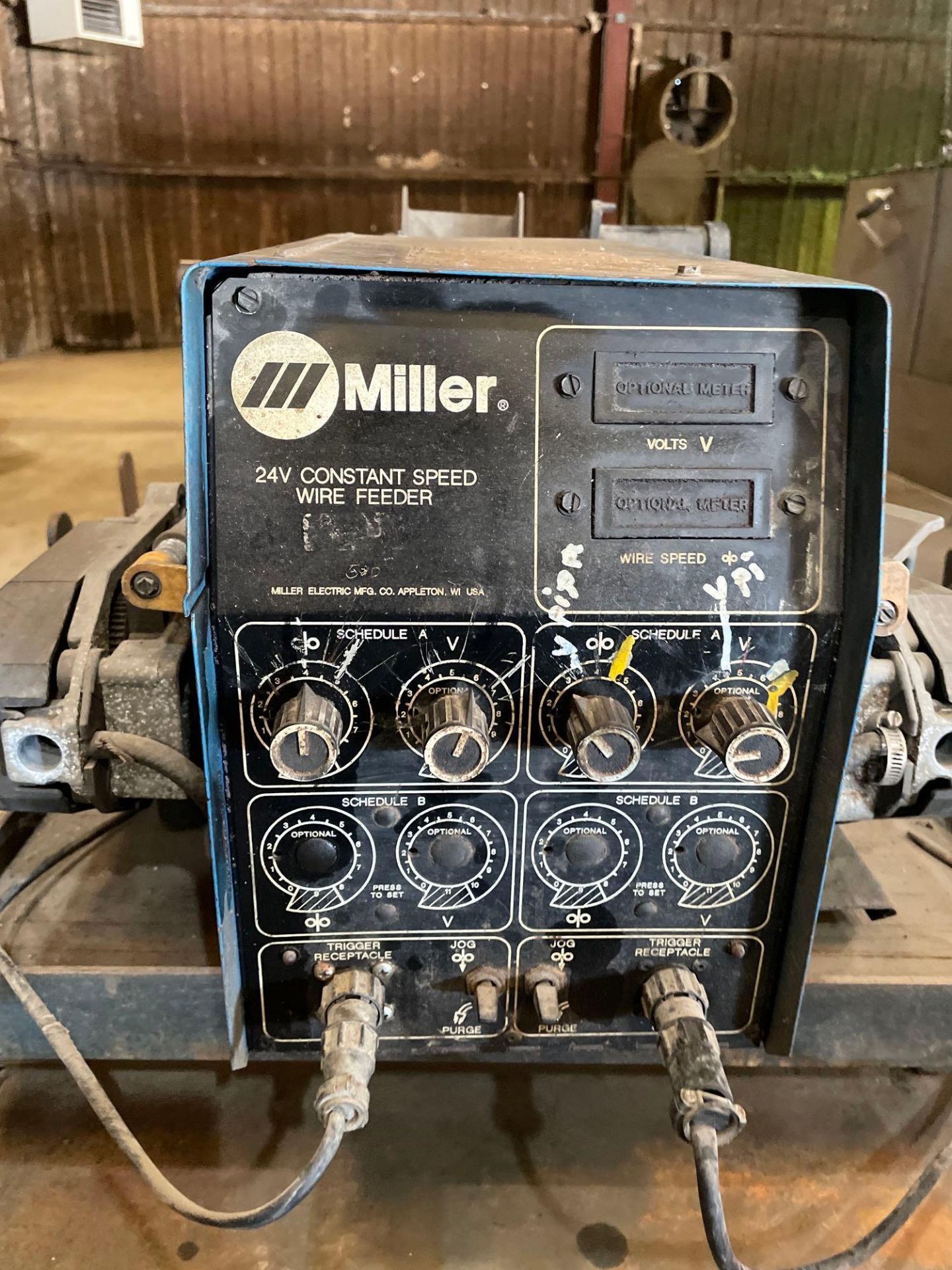 Miller Delta Weld 650 Welding Power Source, with Miller D-60 Wire ...