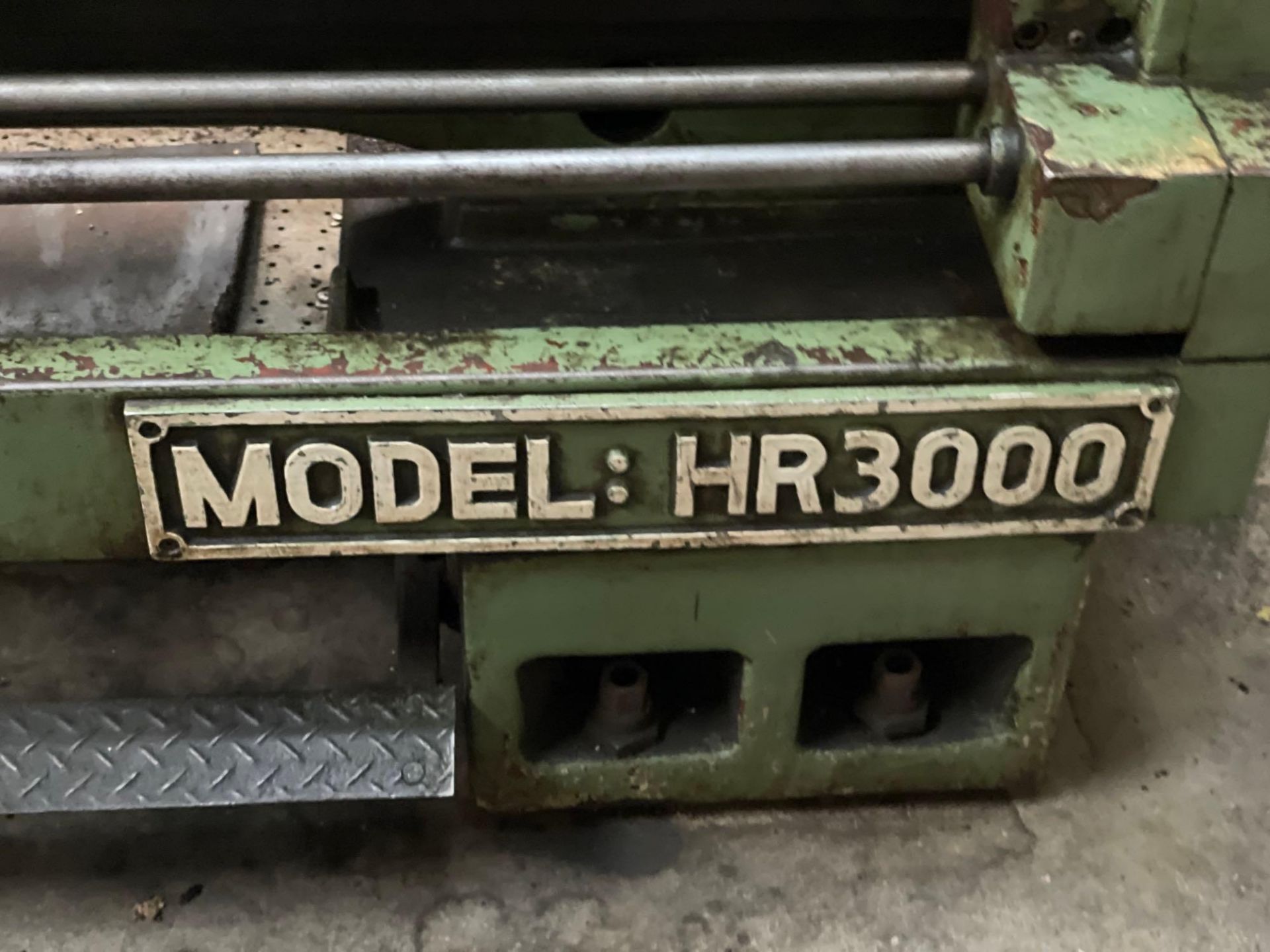 Kingston Heavy Duty 30 Lathe, 30" x 120" capacity, Model HR3000, S/N ...