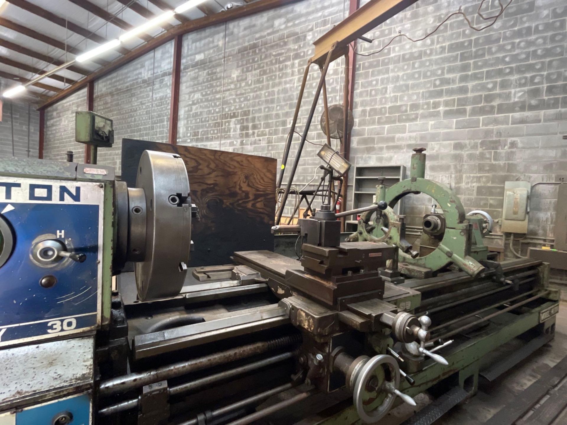Kingston Heavy Duty 30 Lathe, 30" x 120" capacity, Model HR3000, S/N ...