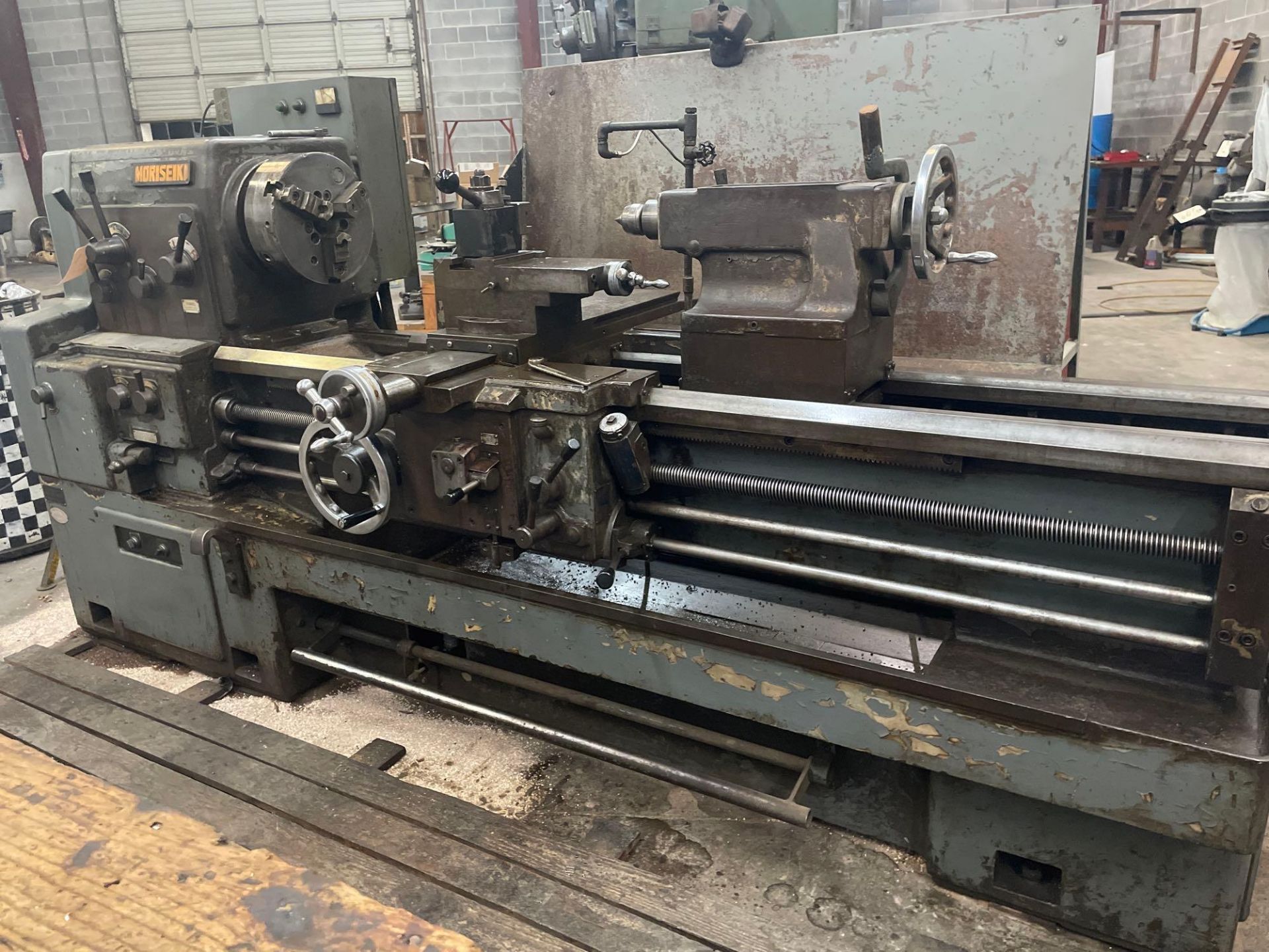 Mori Seiki MH-1500 24" x 60" Engine Lathe, 16" swing over cross slide ...