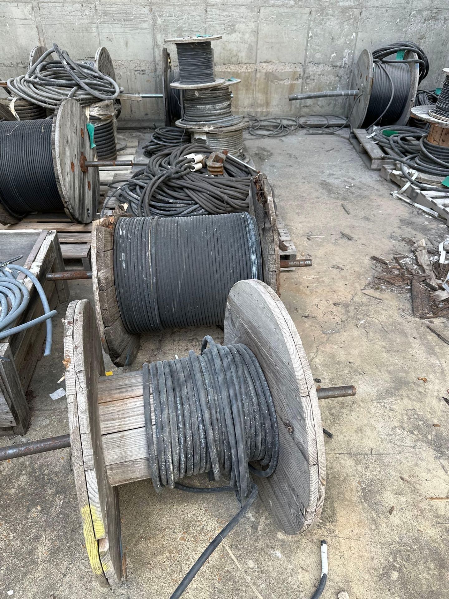 Lot of 6 Wire Spools of Assorted Gauges