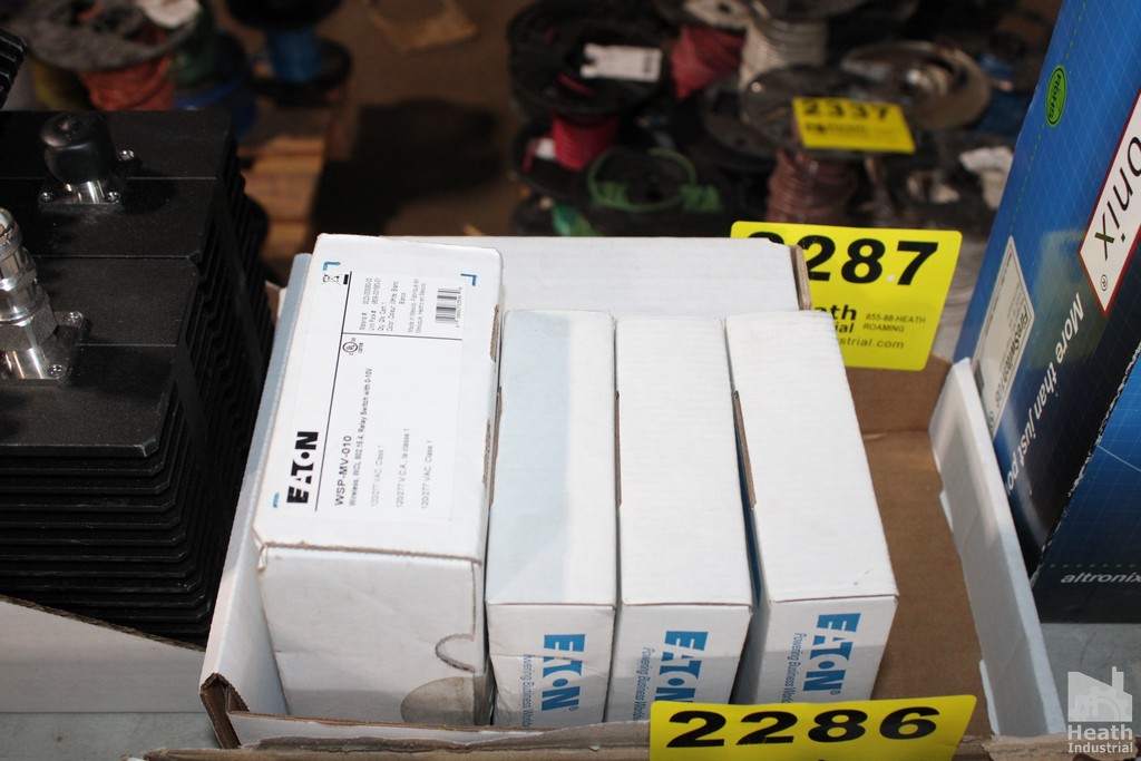 ASSORTED EATON SWITCH BACK RELAYS