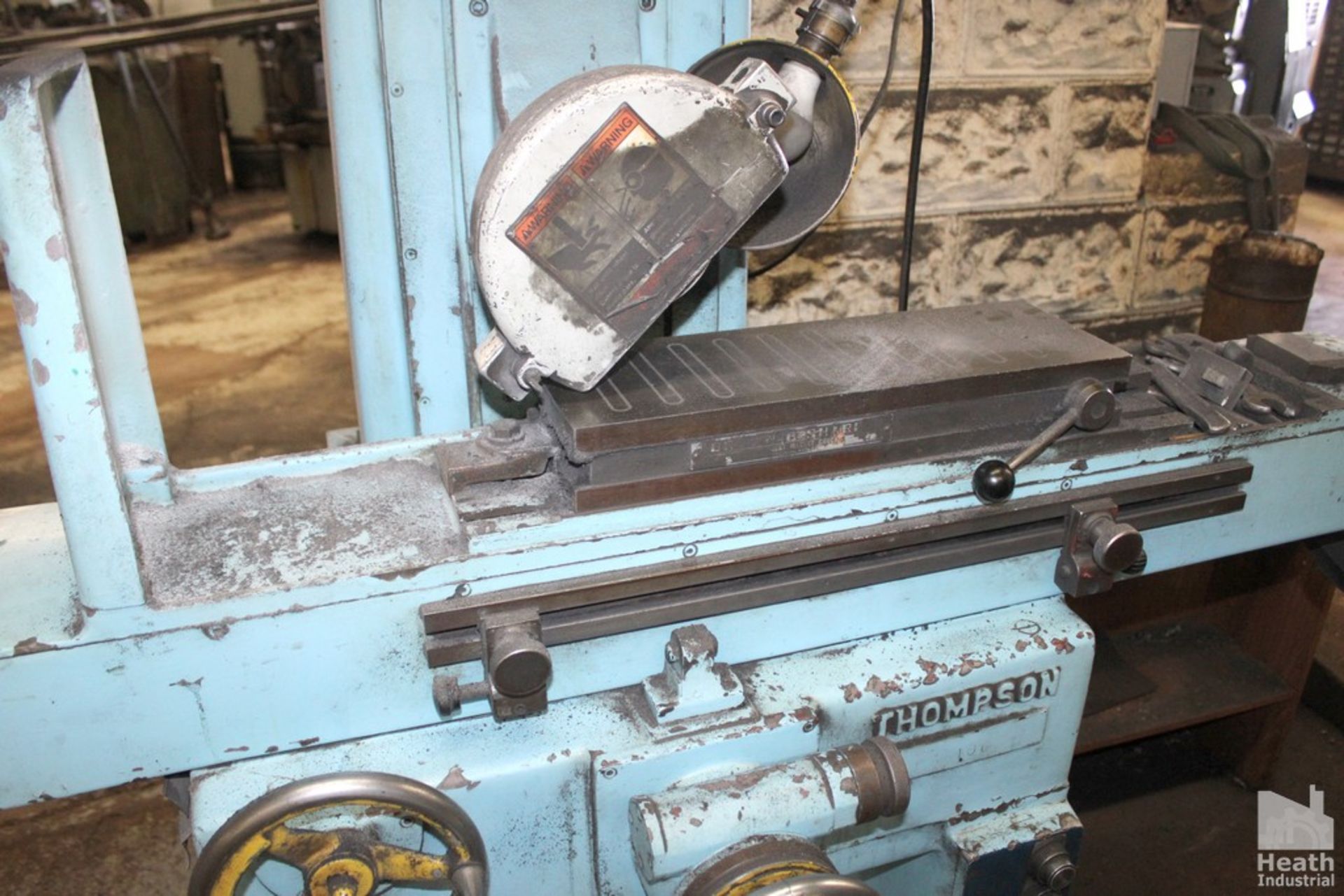 THOMPSON 6” X 18” SURFACE GRINDER, S/N D56106 WITH PERMANENT MAGNETIC CHUCK
