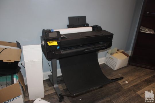 HP DESIGN JET T120 24" WIDE FORMAT PRINTER