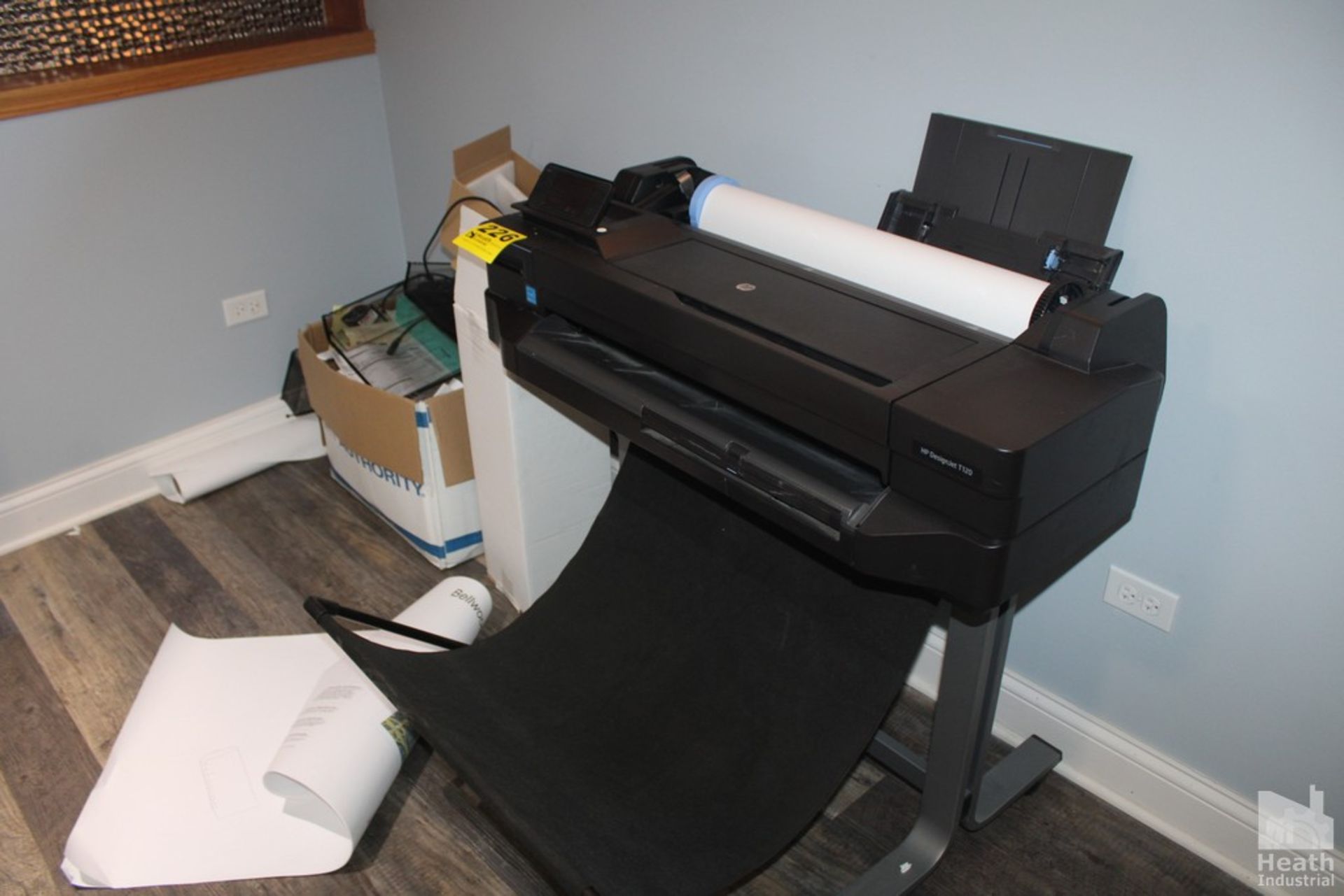 HP DESIGN JET T120 24" WIDE FORMAT PRINTER