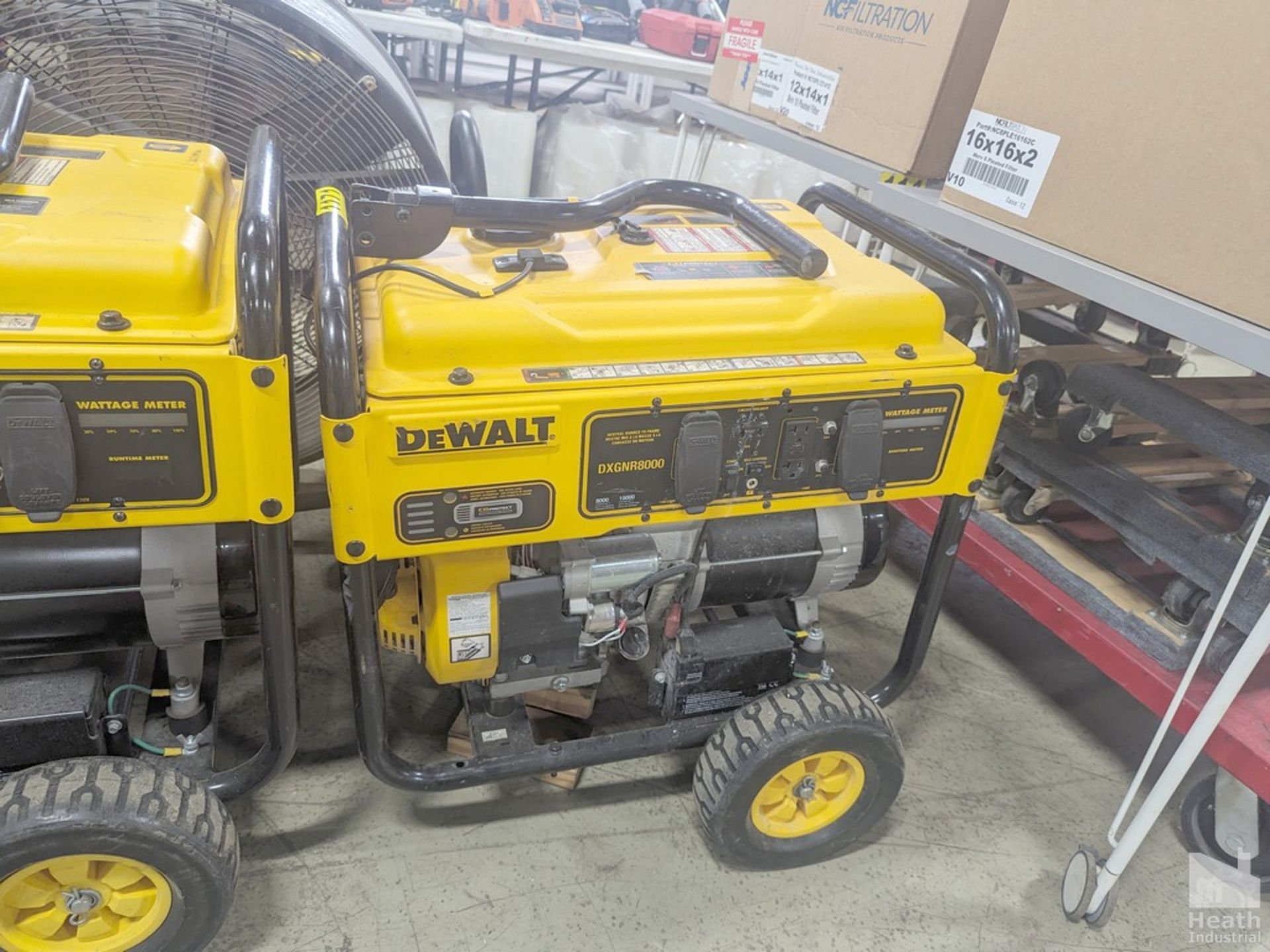 DEWALT MODEL DXGNR8000 8000-Watt Electric Start Gas-Powered Portable ...