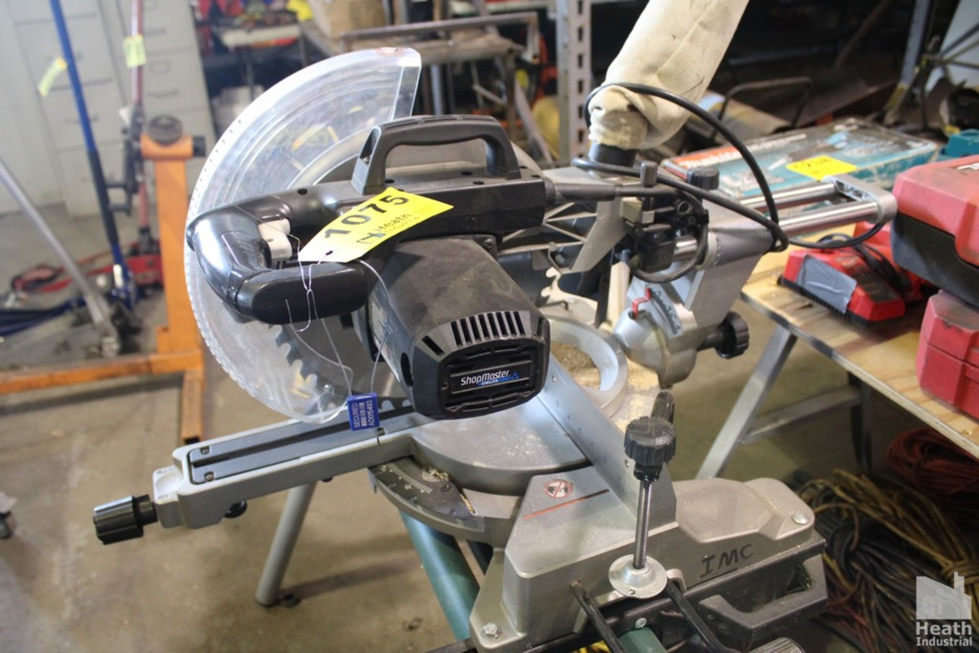 DELTA SHOP MASTER MODEL 526-271L 10" MITRE SAW WITH DUST COLLECTION BAG ...