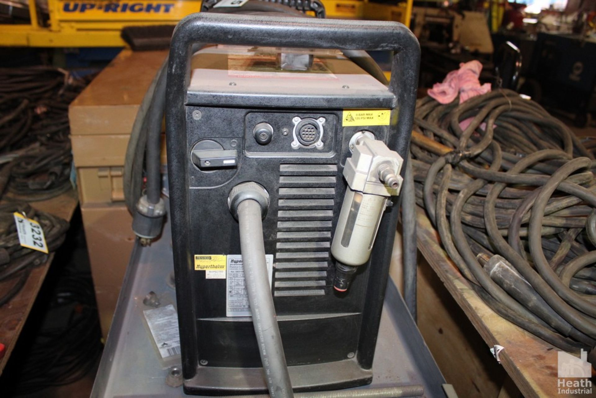 HYPERTHERM POWERMAX 1000 G3 SERIES PLASMA CUTTER, 1 PHASE / 230V, S/N ...