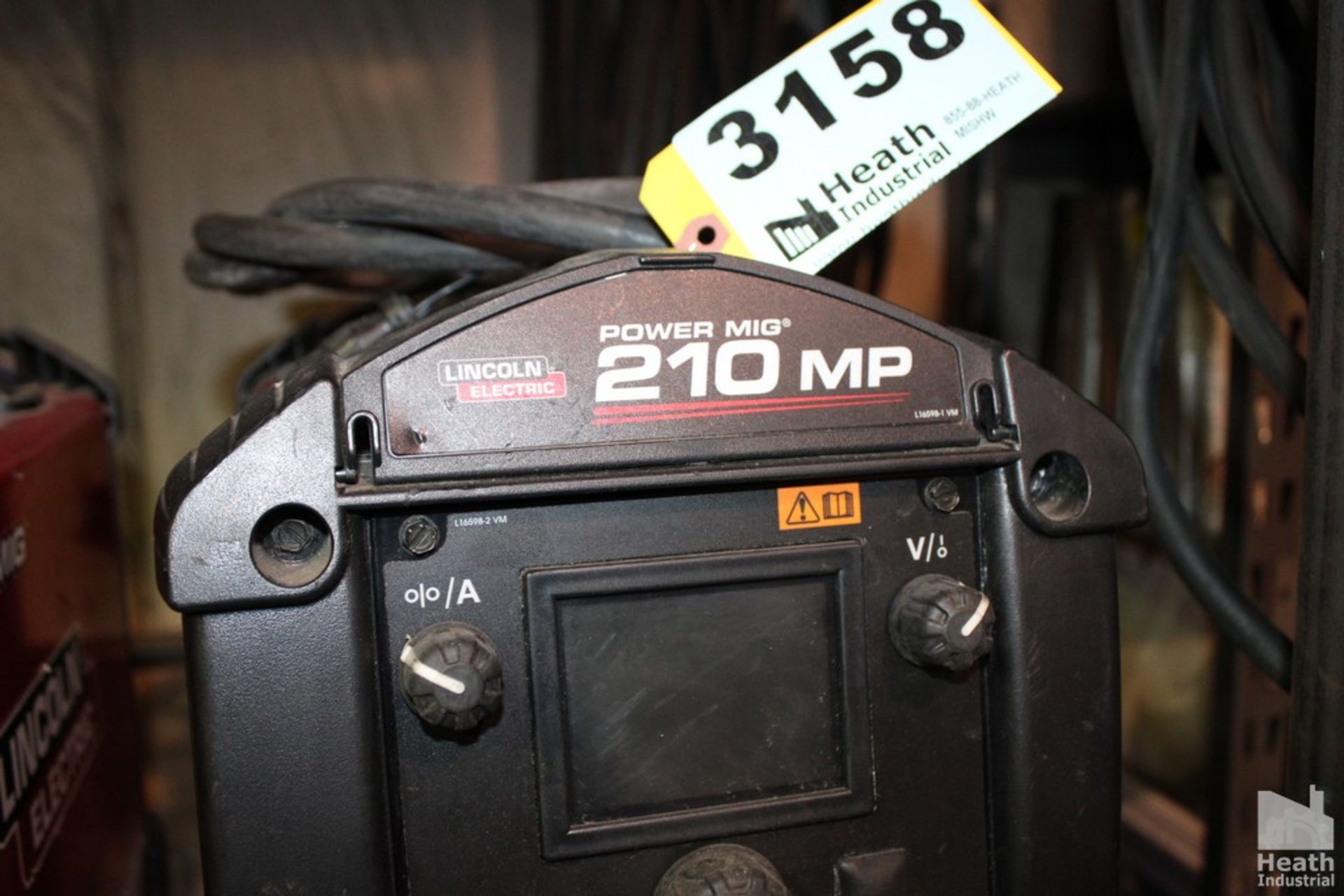 LINCOLN ELECTRIC POWER MIG 210 MP WIRE FEED WELDER