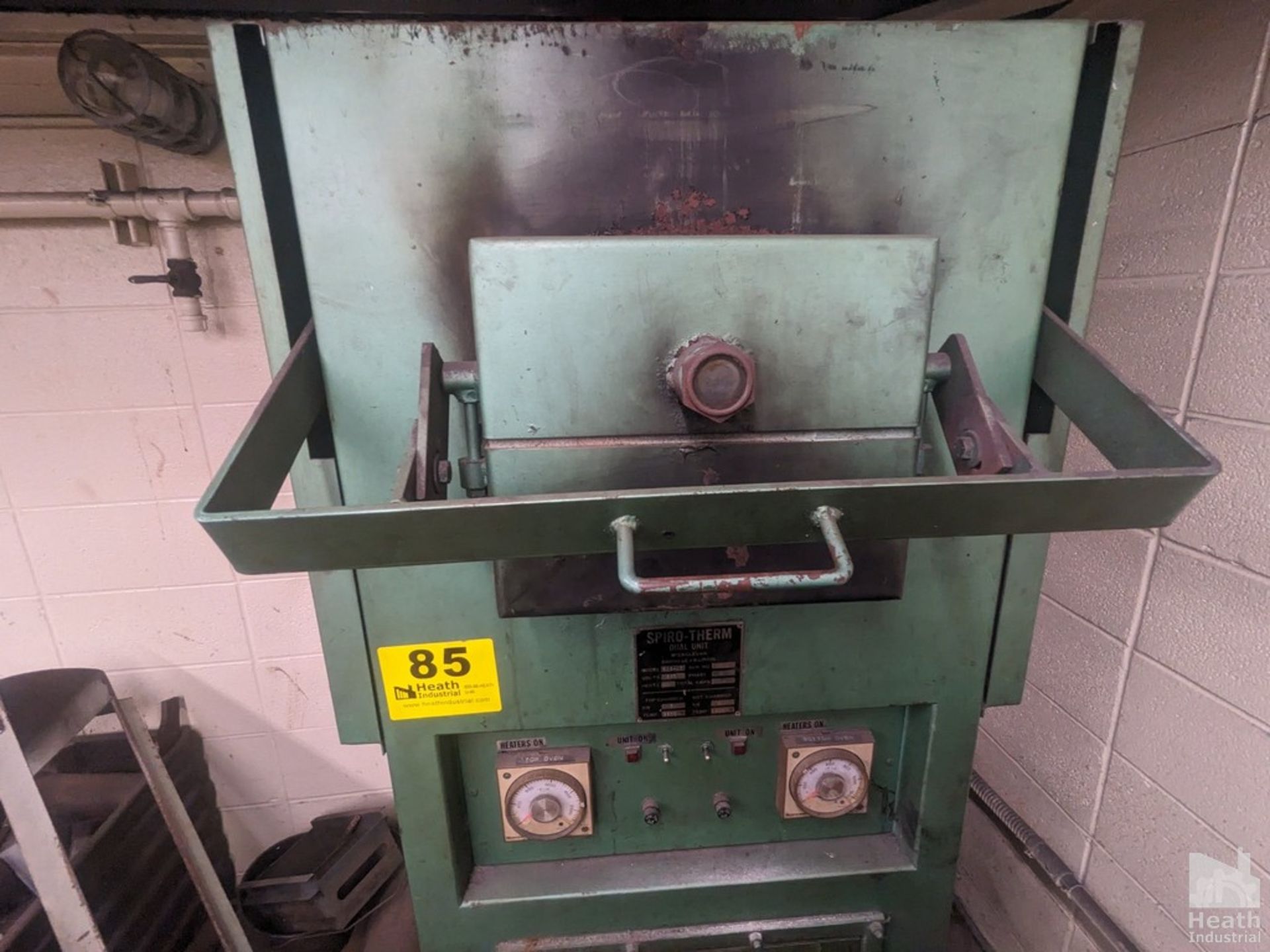 SPIRO-THERM MODEL 614-12 DUAL CHAMBER FURNACE S/N 107 Loading Fee :$120