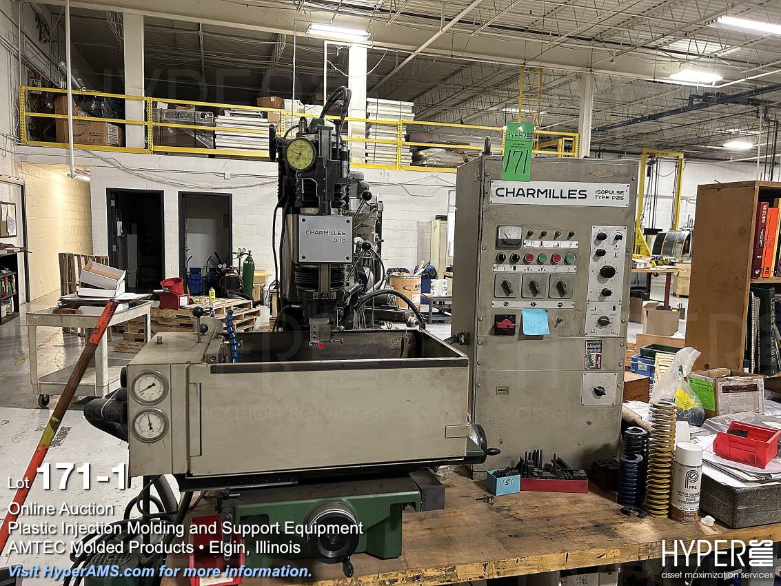 Charmilles D10 Isocut bench type EDM, s/n E54327, ram type; with model ...