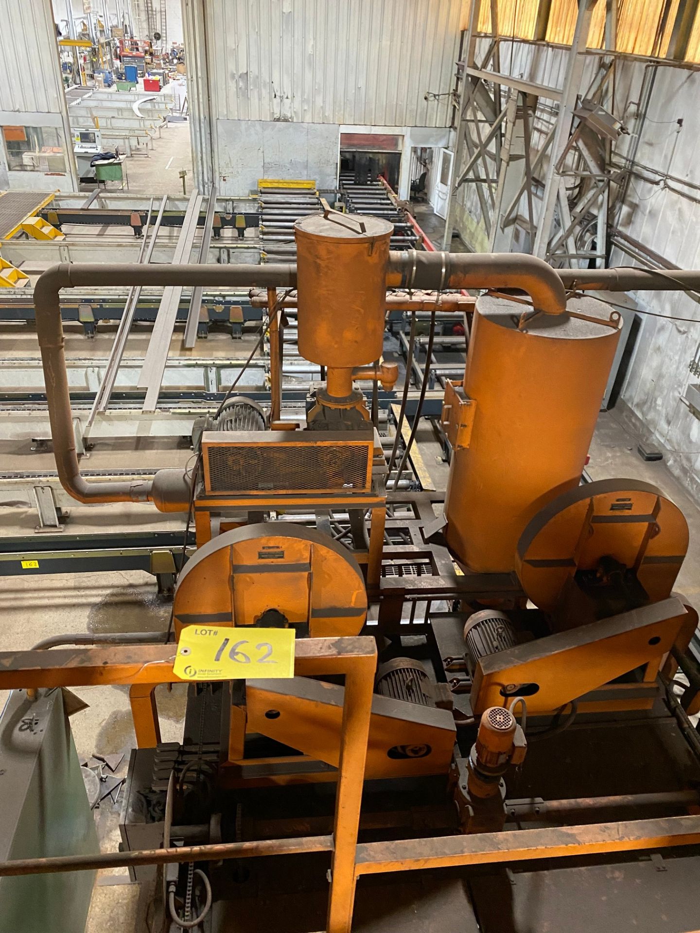 PROMECAM SISSON-LEHMAN WHEELABRATOR SHOT BLAST SYSTEM, TYPE 62101, S/N ...