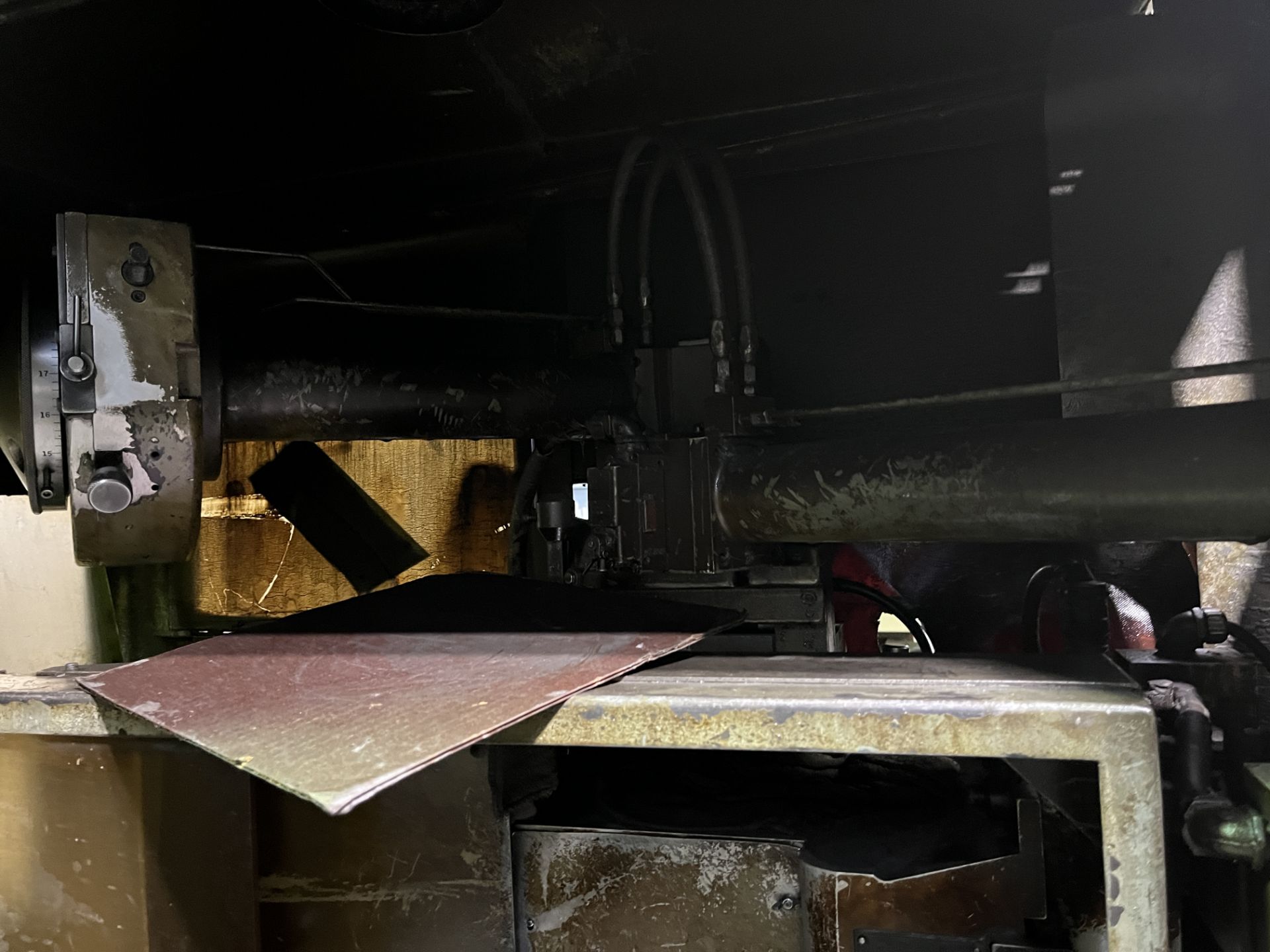 HERTLEIN SF-410-2 FLUTING MACHINE, S/N S7925 (RIGGING FEE $750)