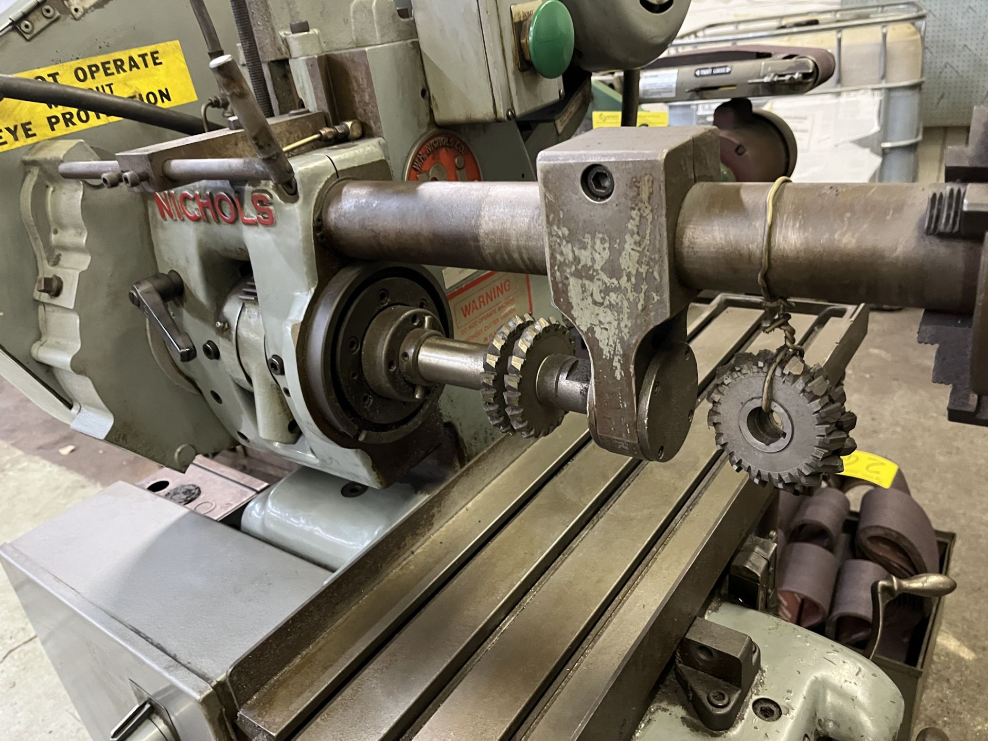 NICHOLS HORIZONTAL MILLING MACHINE, APPROX. 8" X 30" TABLE (RIGGING FEE ...