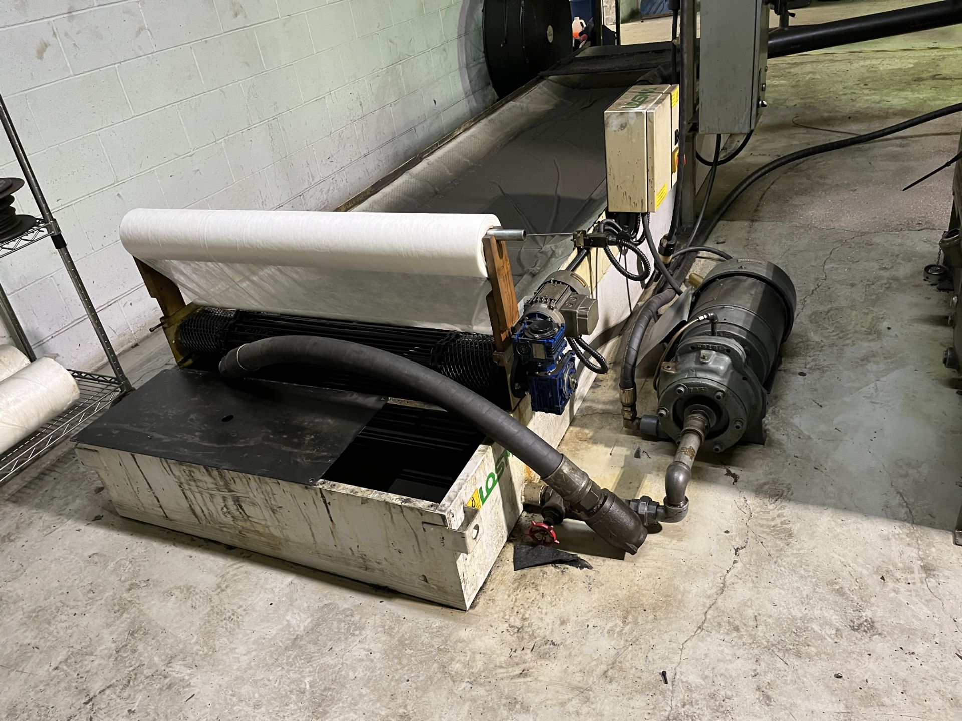 2009 LOSMA DTE-DCO 150/400 GRAVITY BED COOLANT FILTERS, APPROX. 3’ X 14 ...