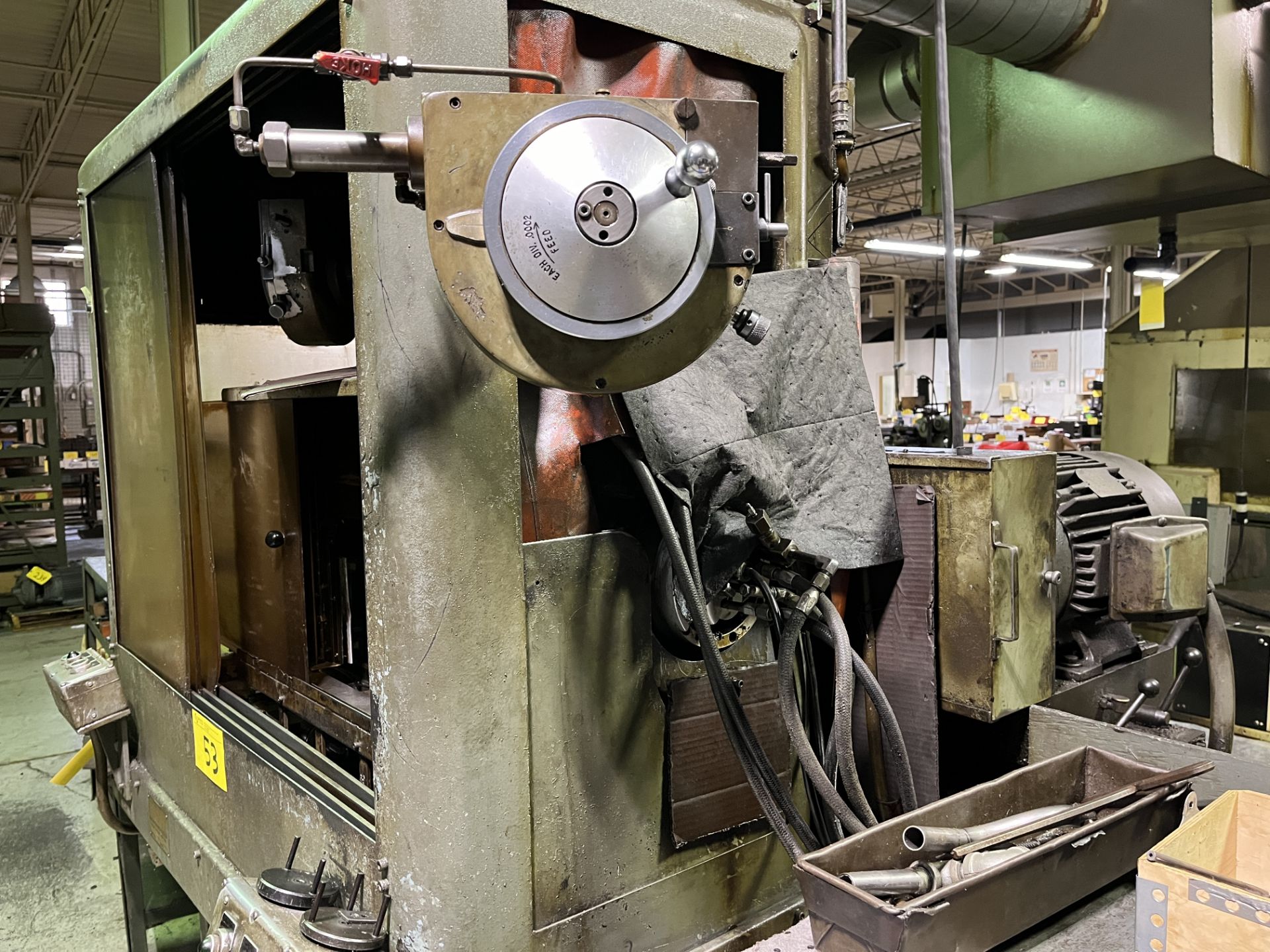 HERTLEIN SF-410-2 FLUTING MACHINE, S/N S7925 (RIGGING FEE $750)