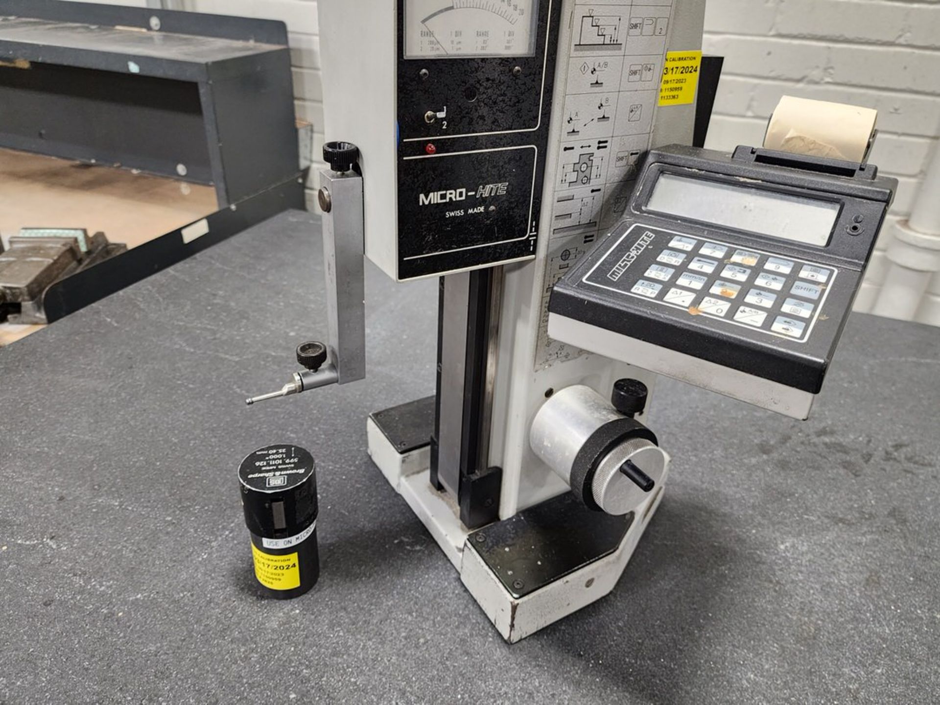 Brown & Sharpe Height Gage (Location: Machine Room)