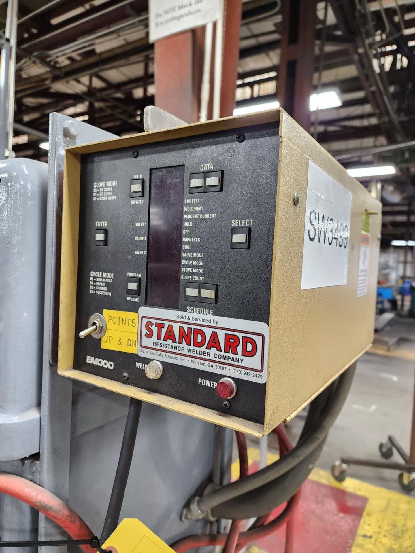 { Choice of lots: 76 } Acme 2-18-30 Spot Welder 30KVA, 60HZ; W/ Entron ...