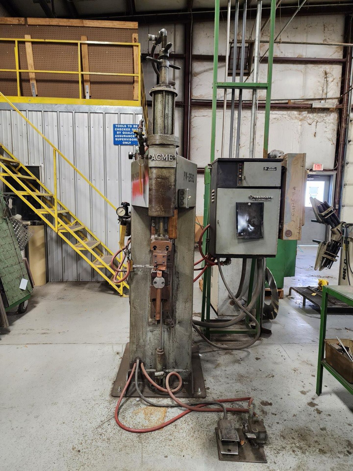 { Choice of lots: 179 } Acme PTOP-18-50 Spot Welder 50KVA, 60HZ; W ...