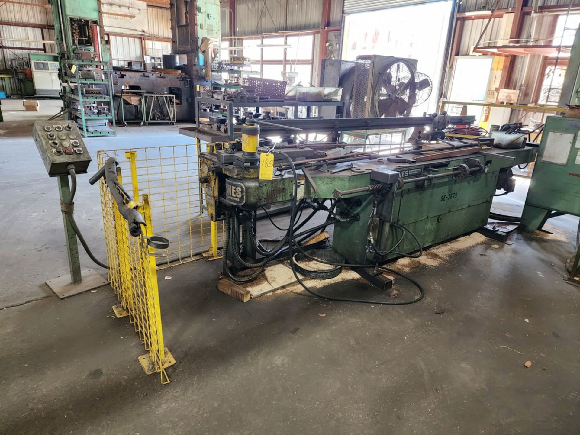 Pines 1" Horizontal Hyd Tool Bender W/ Control & Tooling