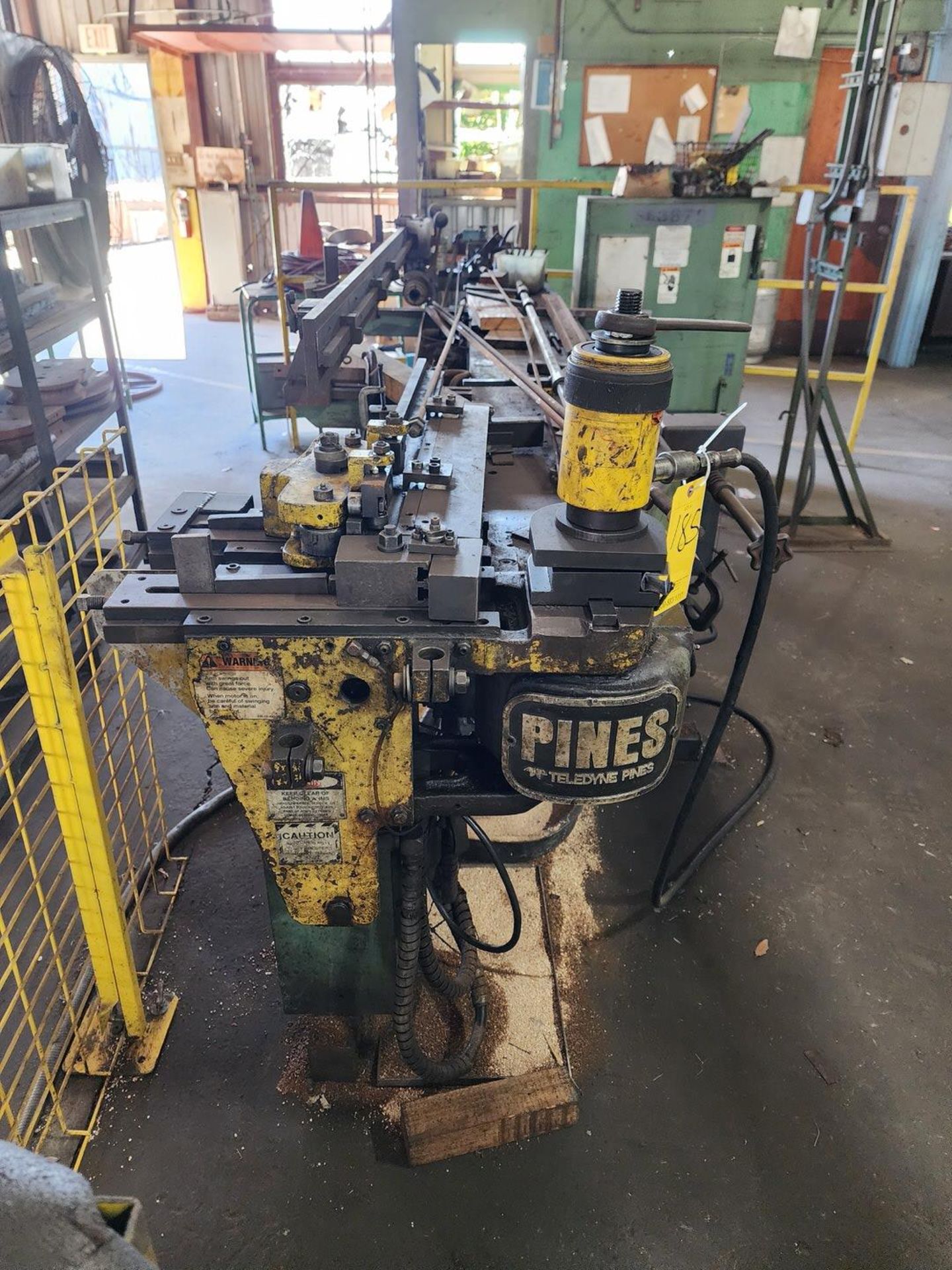 Pines 1" Horizontal Hyd Tool Bender W/ Control & Tooling