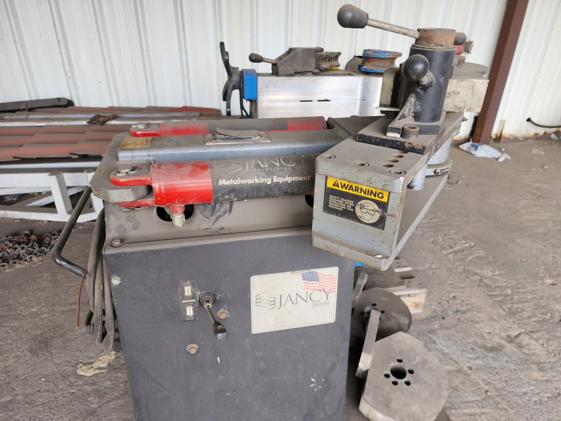 2009 Jancy JB2400 Tube & Pipe Bender 110/220V, 1PH, 60HZ (Loc: Chandler ...