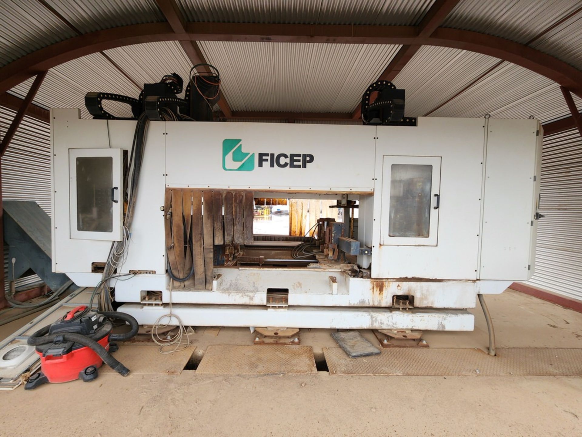 2014 Ficep 1003DD Drill Line W/ Ficep Controller; W/ Ele Cabinet; (NO ...