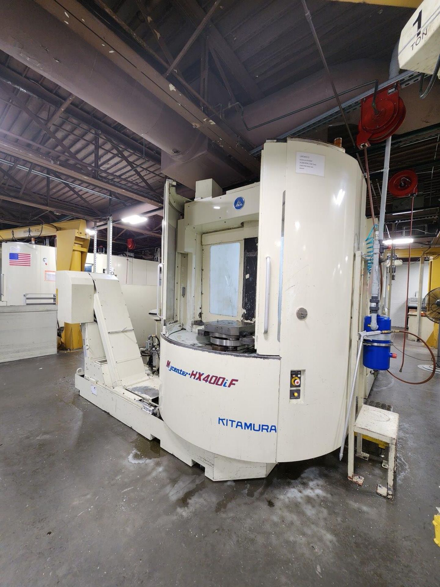Kitamura HX400IF Horizontal Machining Center W/ Fanuc Series 16-MB ...
