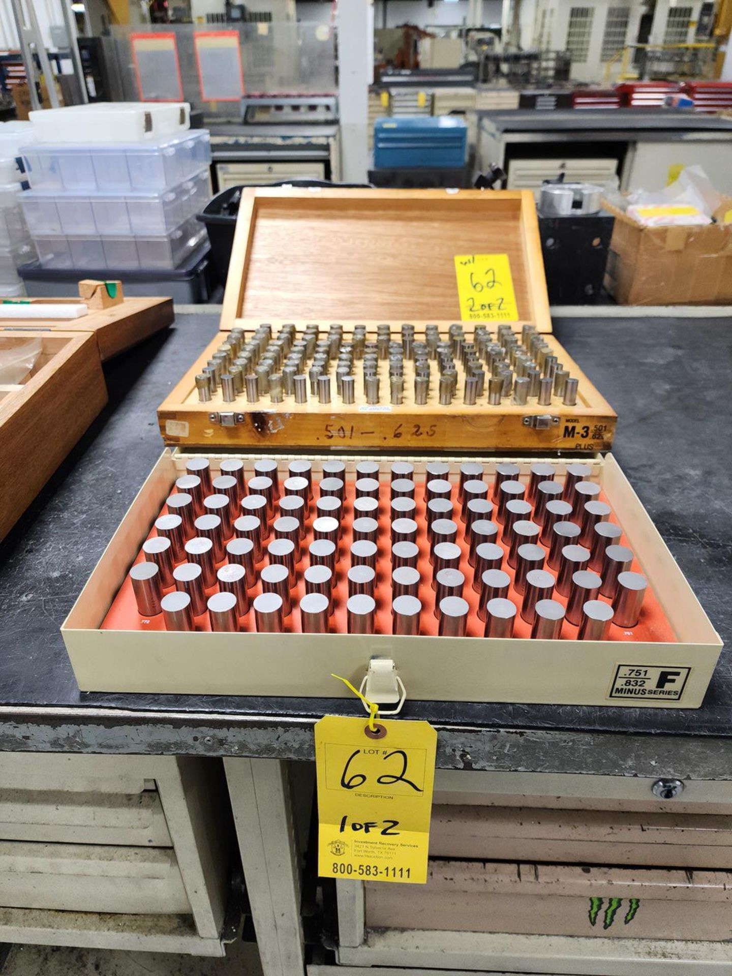 (2) Gage Plug sets