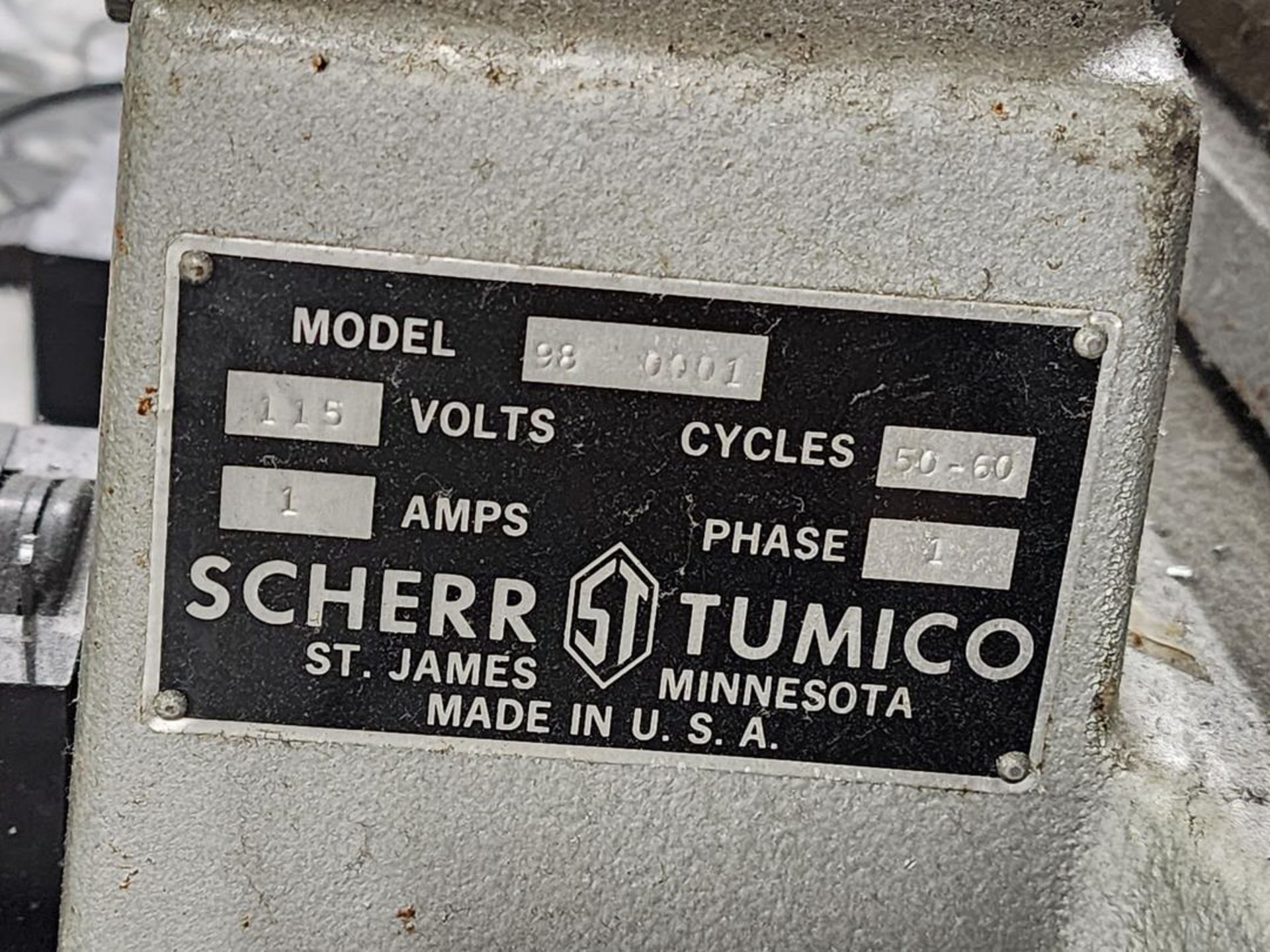 Scherr Tumico 98-0001 Micrscope