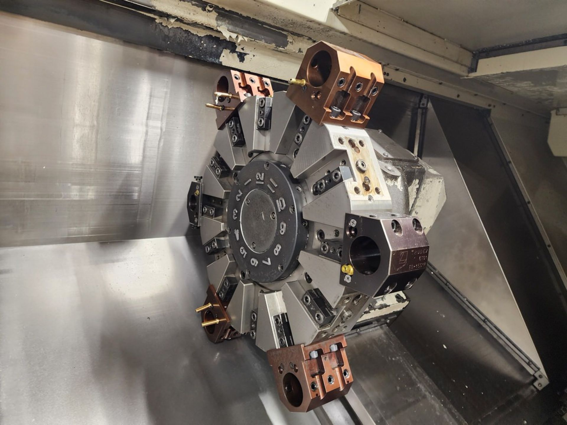 Okuma LB400 CNC Lathe W/ OSP-U100L Controller, W/ 12-Tool Turret ...
