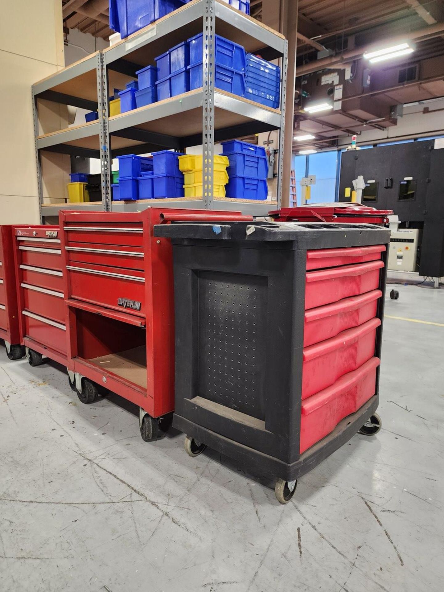 (2) Assorted Rolling Tool Boxes