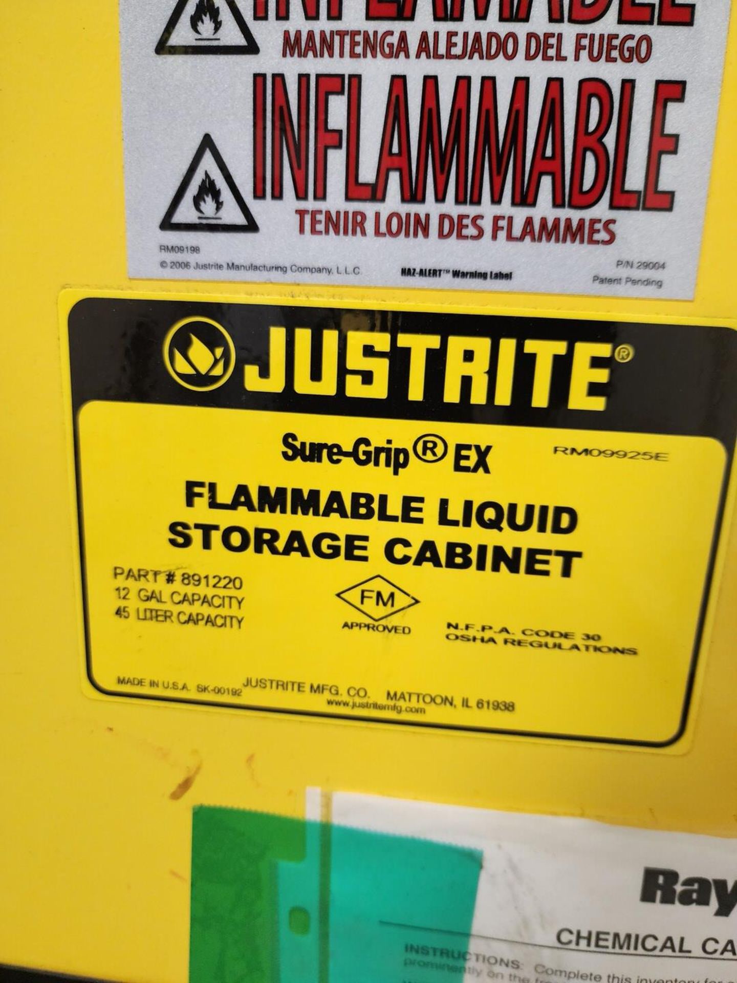 12gal Flammable Cabinet