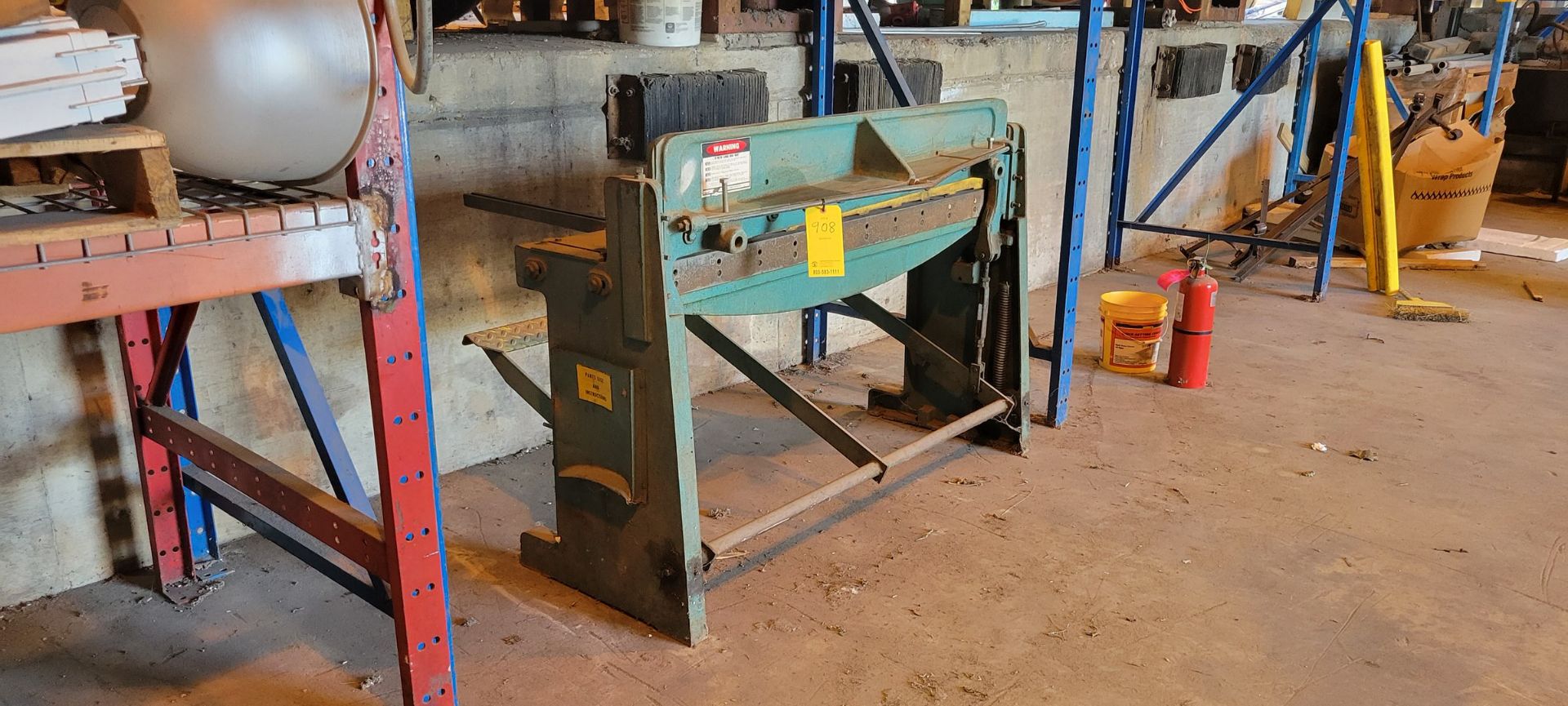 Wysong 1652 4' Foot Shear 16 gauge Capacity (LOCATION: Ft Worth, TX)
