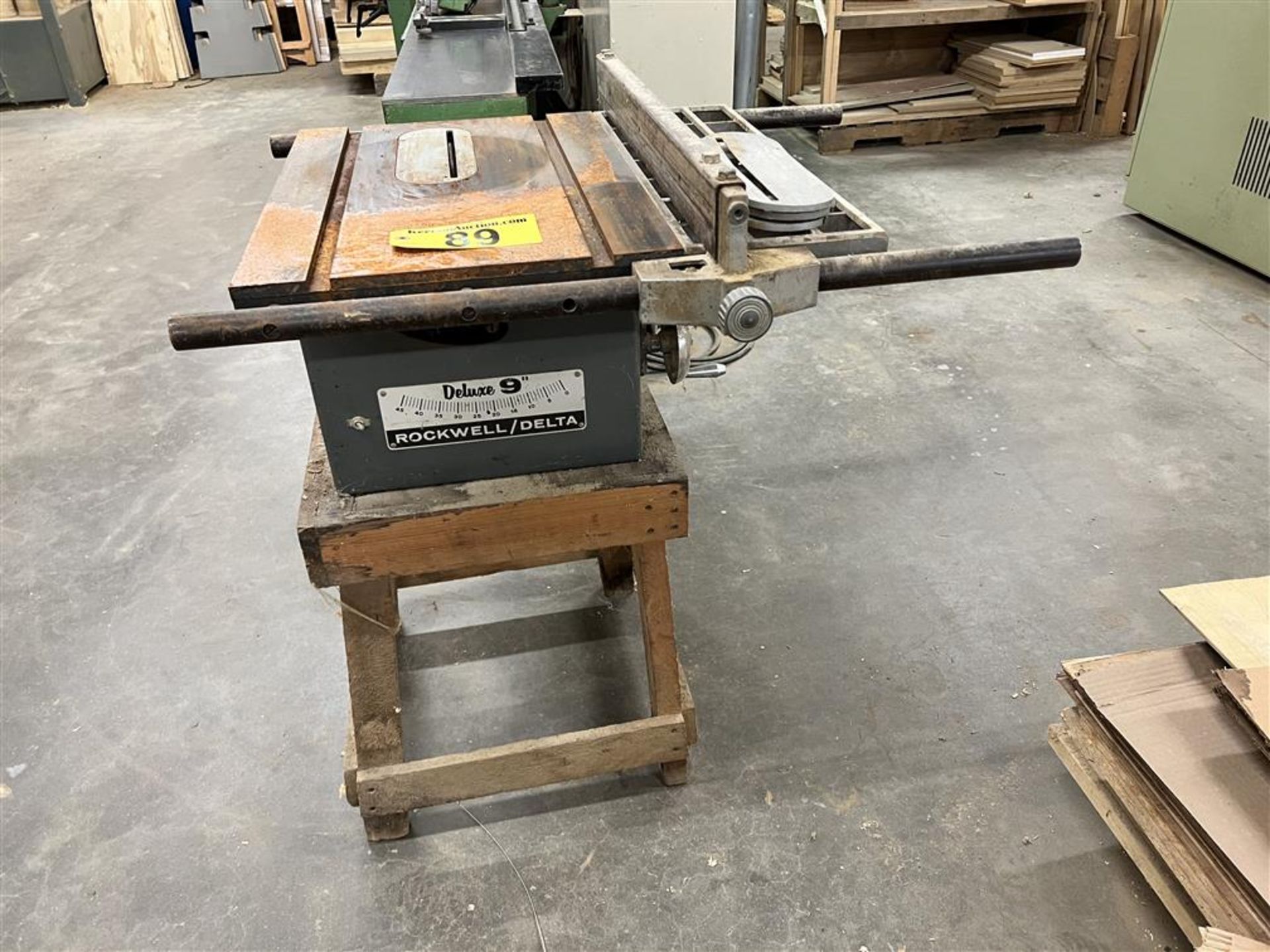 ROCKWELL/DELTA DELUXE 9" TABLE SAW