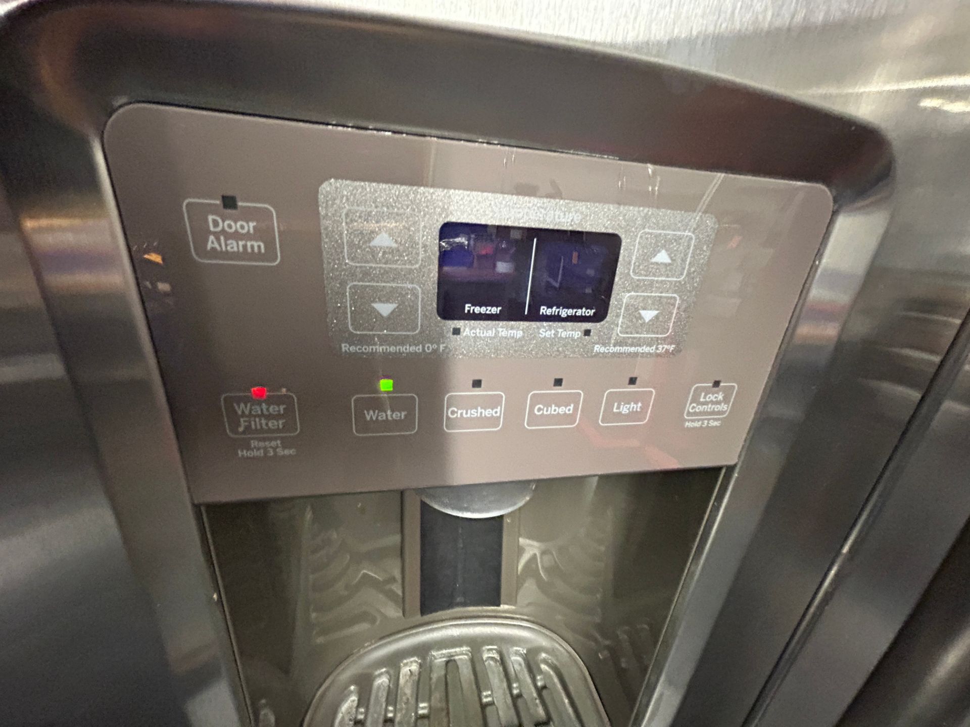 General Electric Mdl GSS25GSHLCSS, Side-By-Side Refrigerator Freezer ...