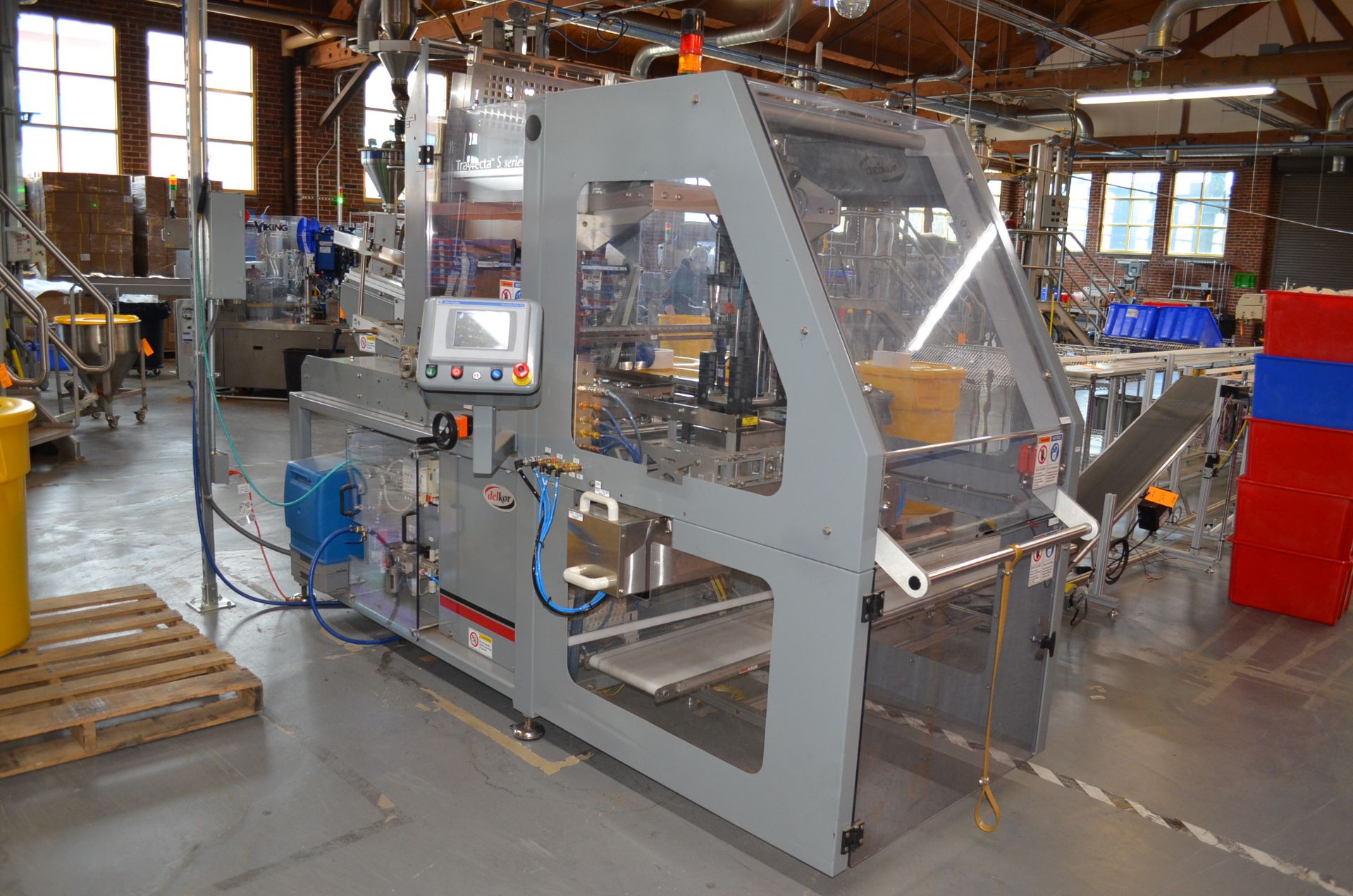 Delkor Mdl TFL, Trayfecta S-Series High-Speed Carton/Case/Tray Former ...