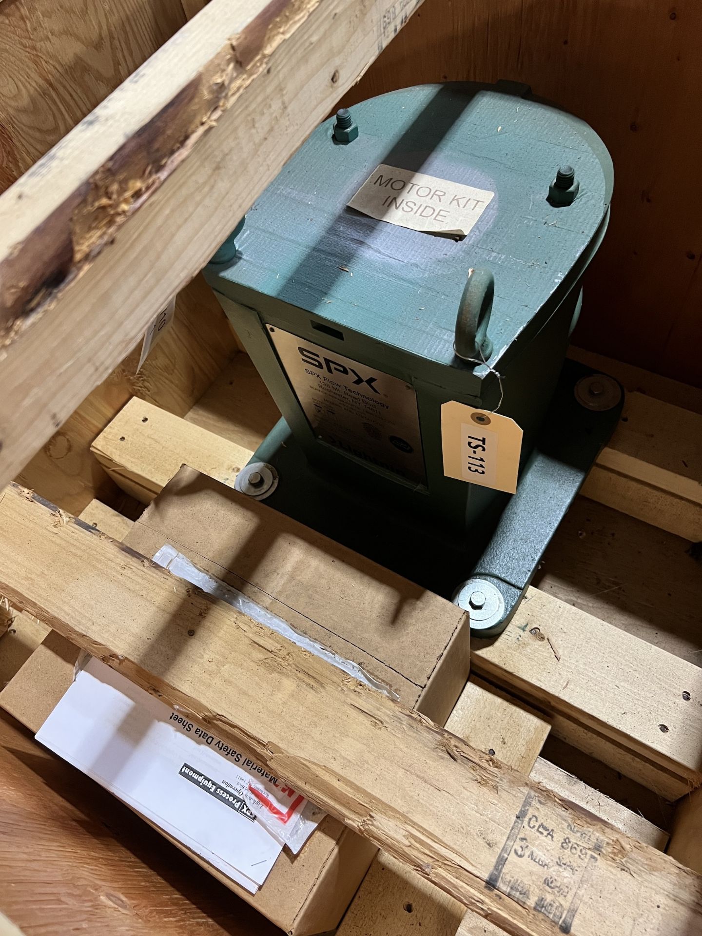 NEW SPX Lightnin Pedestal Mount Stationary Mixer Model # XLC150F, Ratio ...