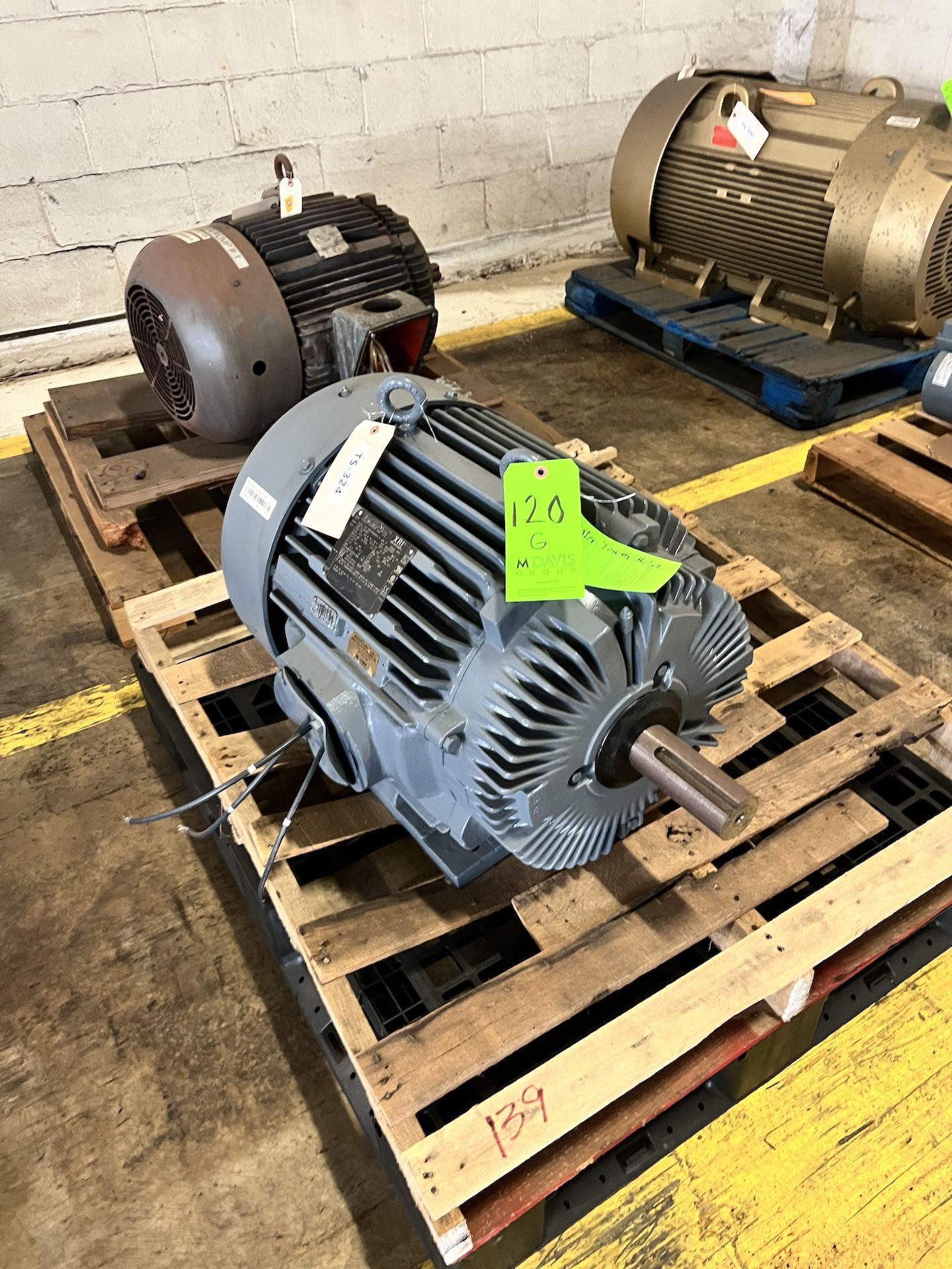 MARATHON 50-HP ELECTRIC MOTOR (SIMPLE LOADING FEE $110)
