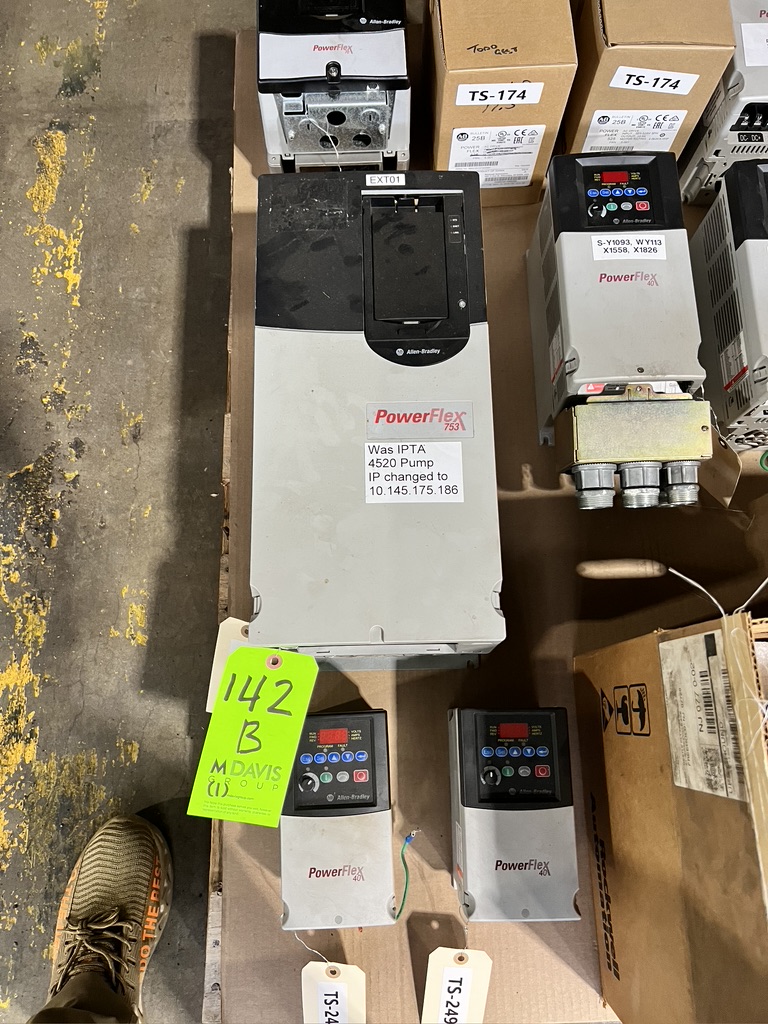 Allen Bradley VFD Powerflex 753, 50 HP (SIMPLE LOADING FEE $110)