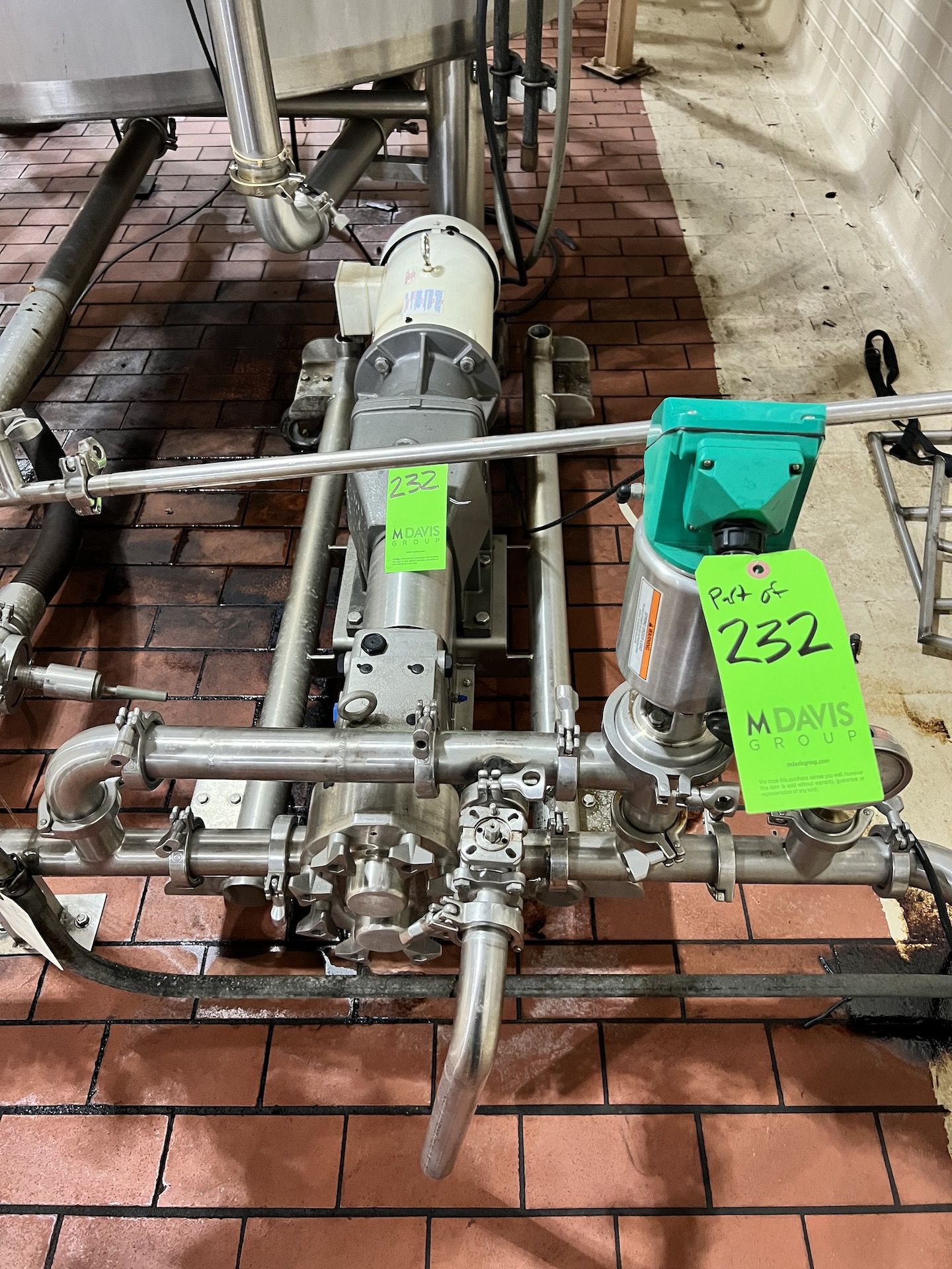2020 WAUKESHA CHERRY BURRELL SKID-MOUNTED POSITIVE DISPLACEMENT PUMP ...