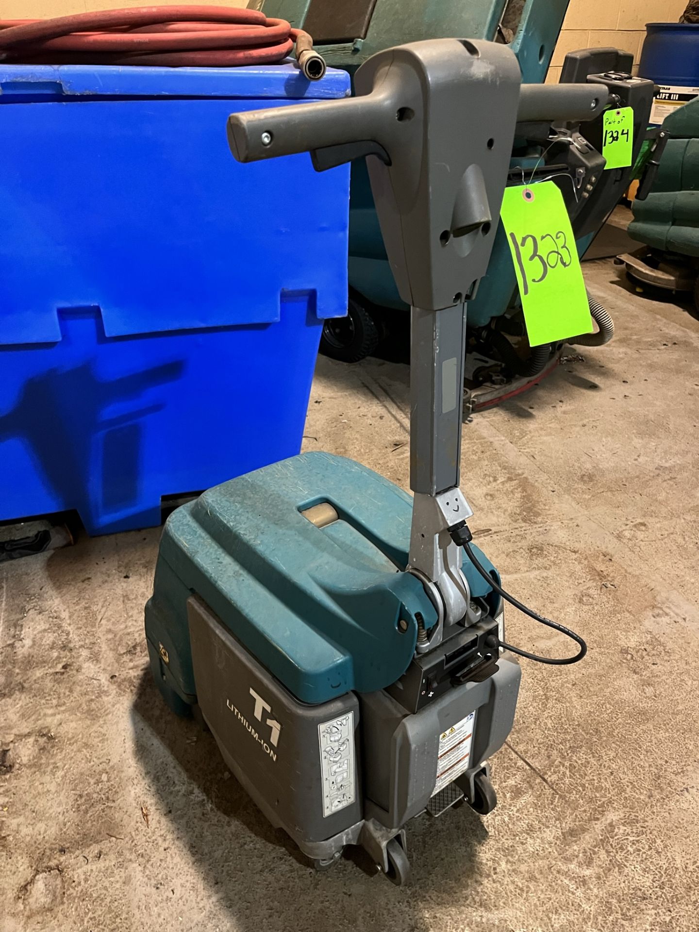 TENNANT T1 CORDED WALK BEHIND FLOOR SCRUBBER (Located Freehold, NJ ...