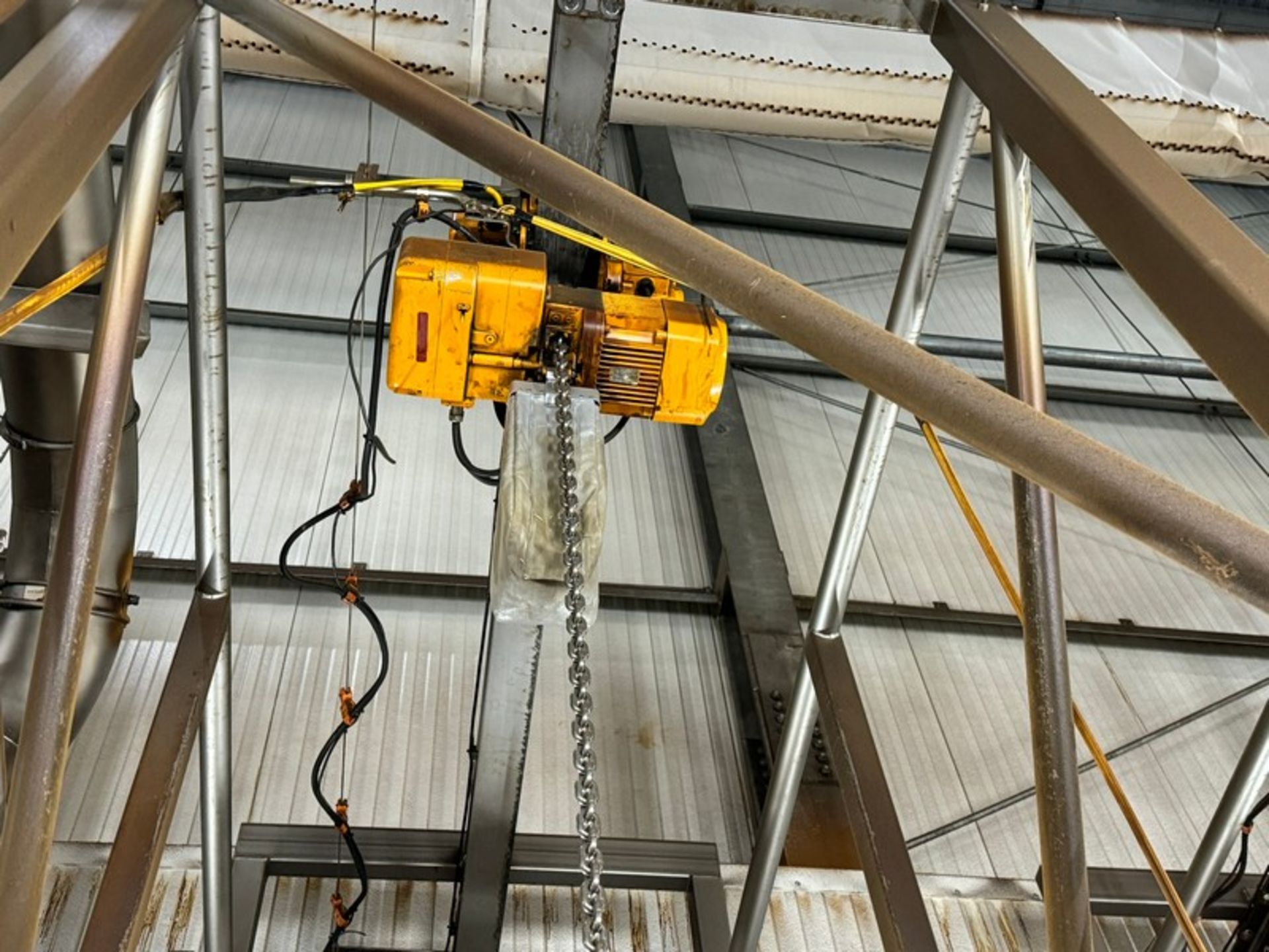 Flexicon Super Sac Unloading Station, S/N 73754, Includes Harrington 2 ...
