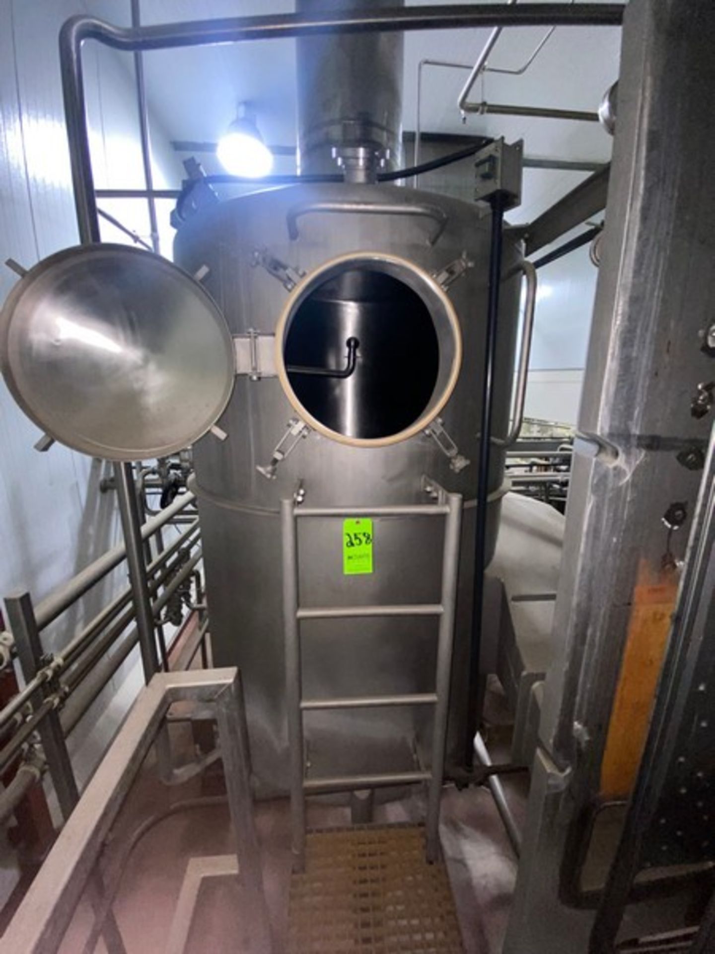 APV Dryer Separator Chamber, with Skid of (3)Centrifugal Pumps, Mounted ...